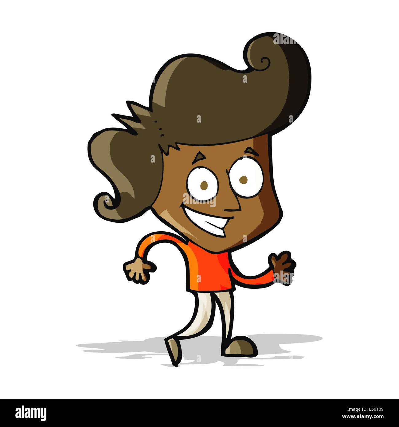 cartoon grinning man Stock Vector Image & Art - Alamy