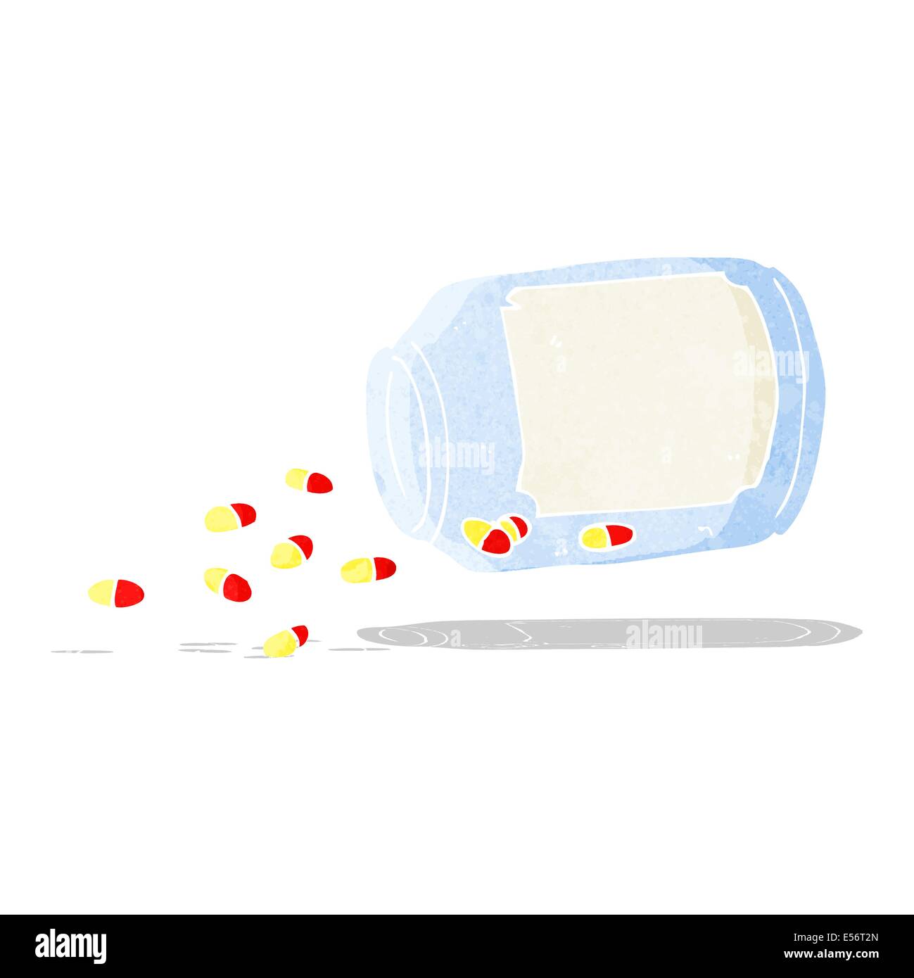 cartoon jar of pills Stock Vector Image & Art - Alamy