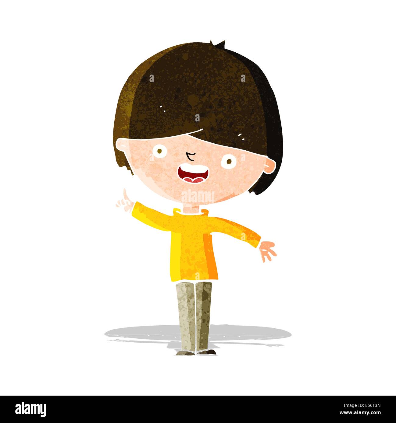 cartoon happy boy Stock Vector Image & Art - Alamy