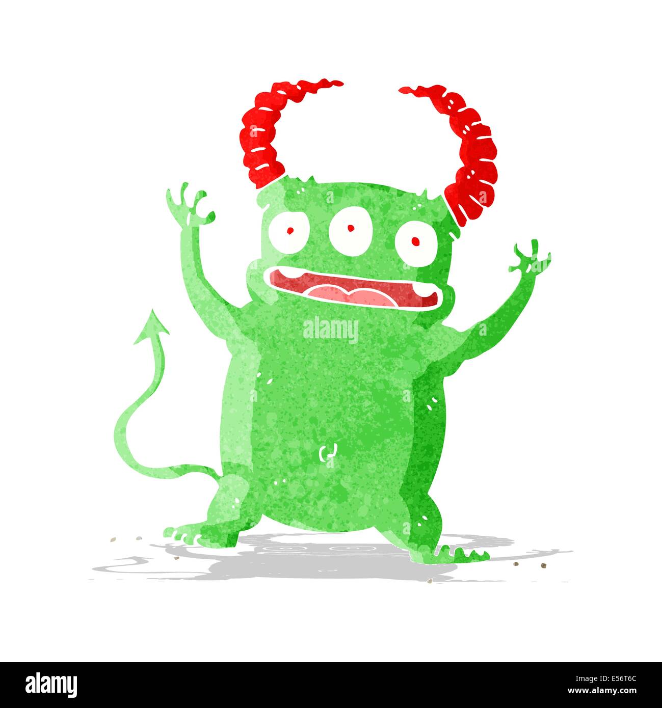 cartoon little devil Stock Vector Image & Art - Alamy