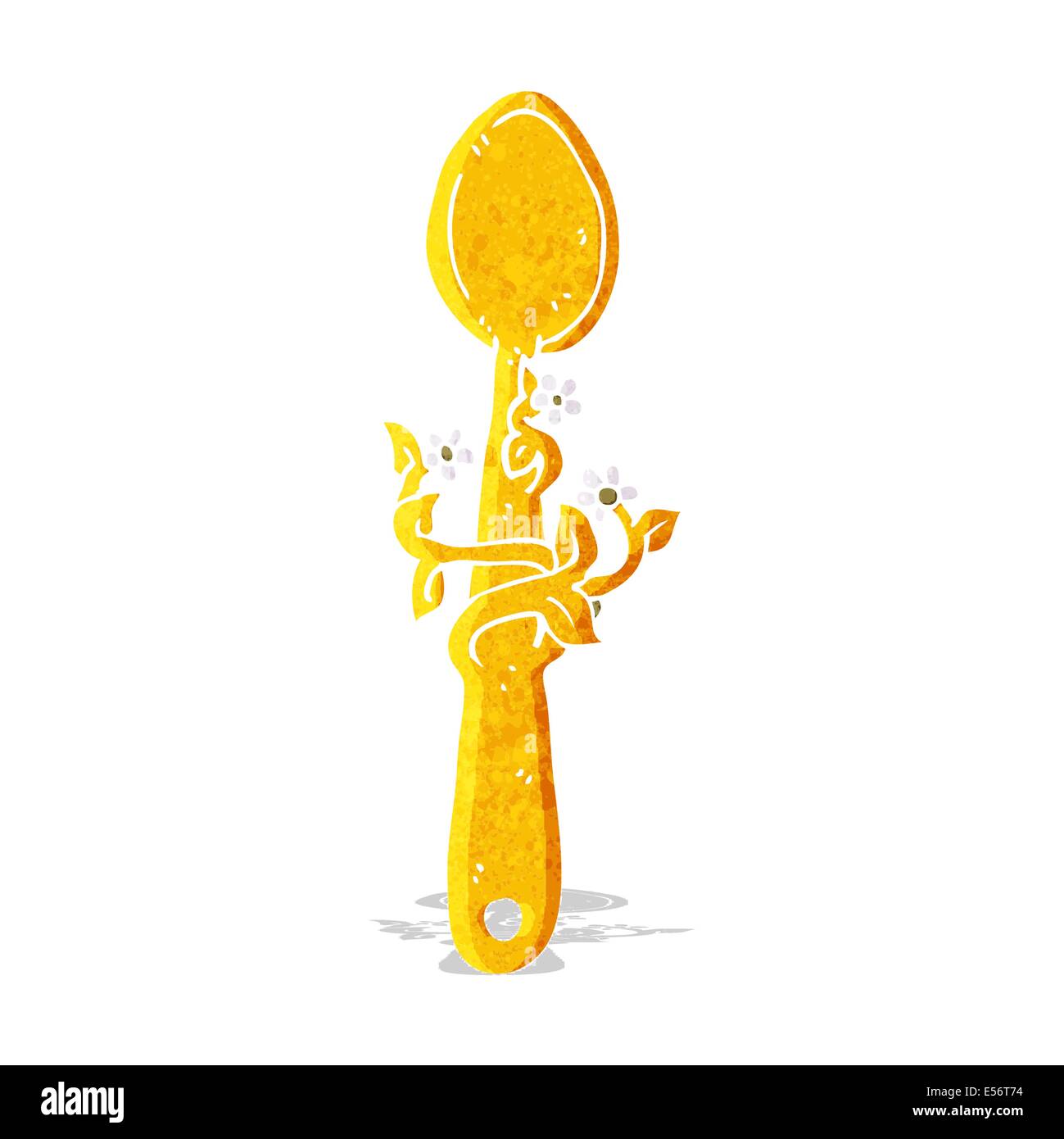 cartoon wooden spoon Stock Vector Image & Art - Alamy