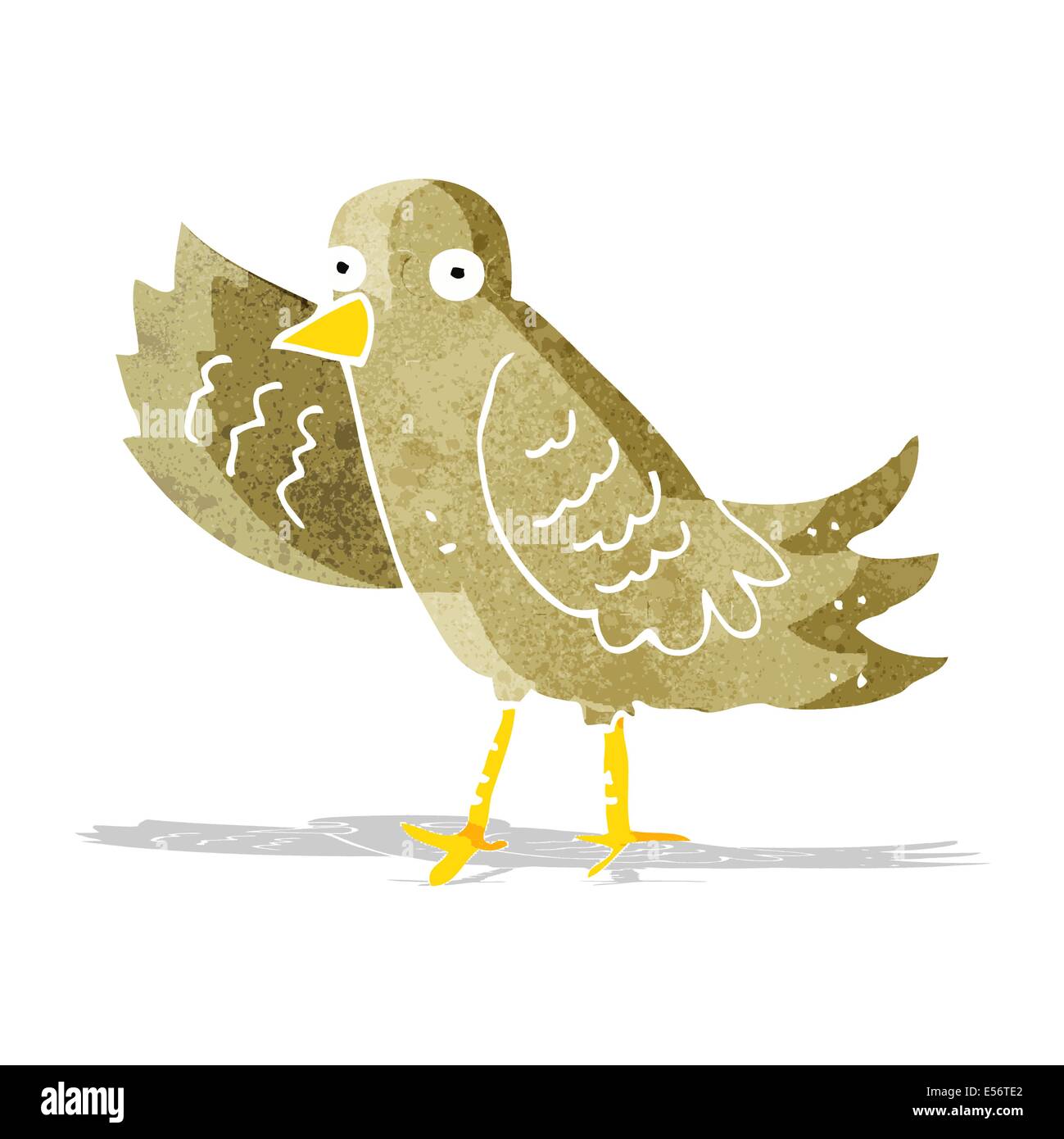 cartoon waving bird Stock Vector Image & Art - Alamy