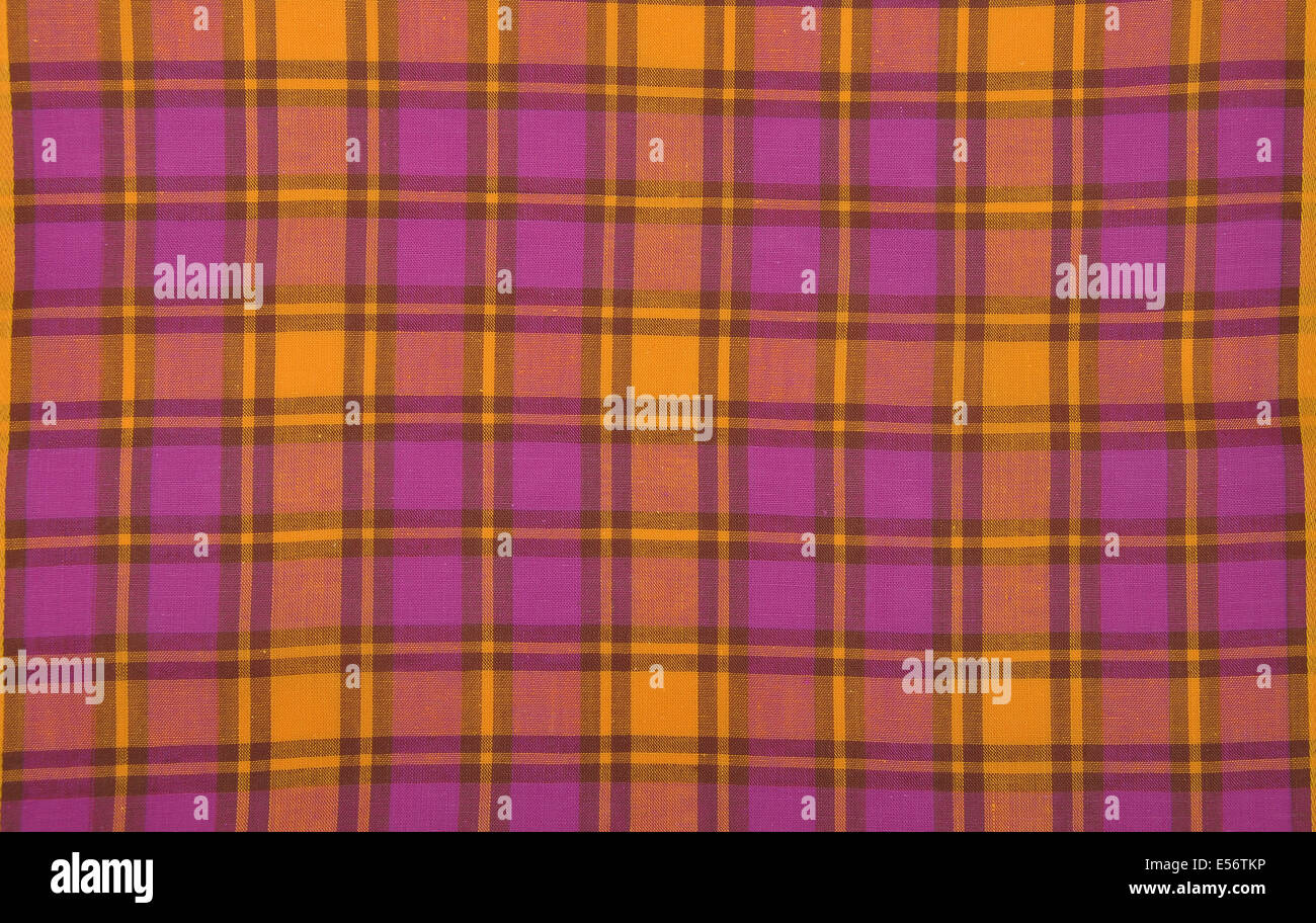 Cloth with checks Stock Photo - Alamy