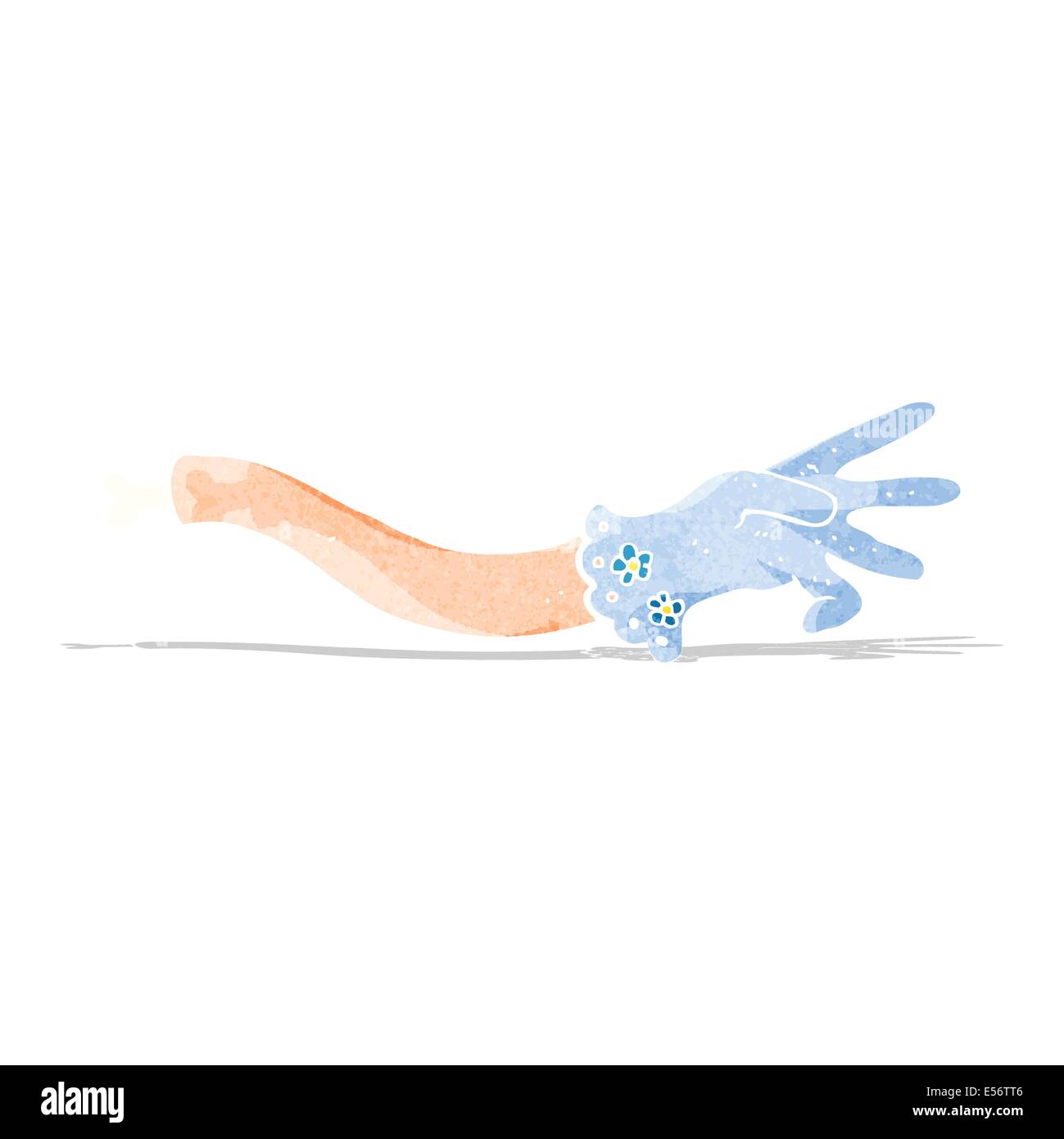 cartoon spooky victorian arm reaching Stock Vector Image & Art - Alamy