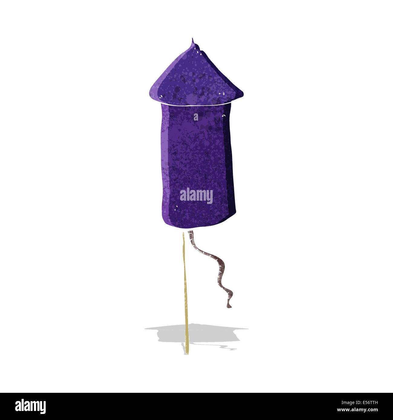 cartoon firework rocket Stock Vector Image & Art - Alamy