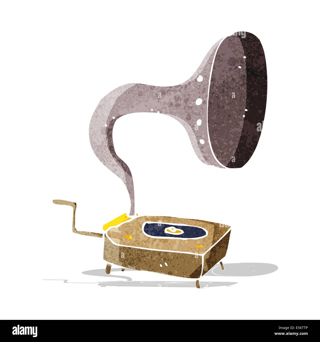 Cartoon phonograph Cut Out Stock Images & Pictures - Alamy