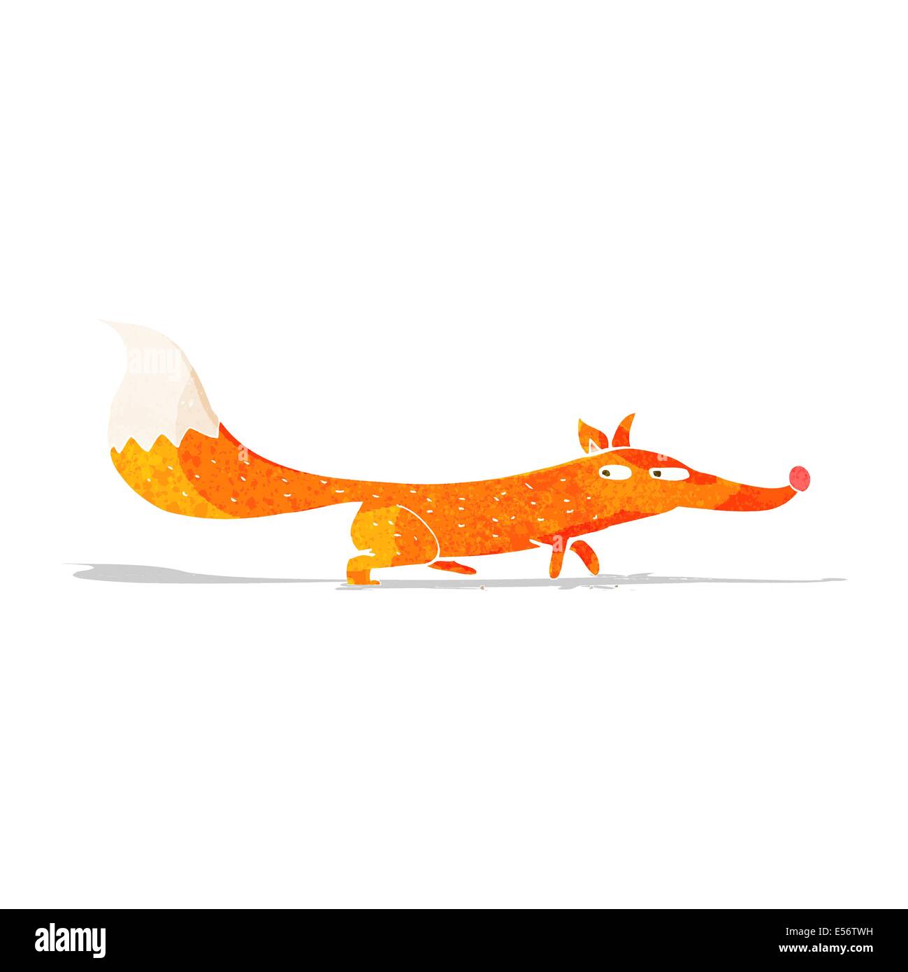 cartoon little fox Stock Vector Image & Art - Alamy
