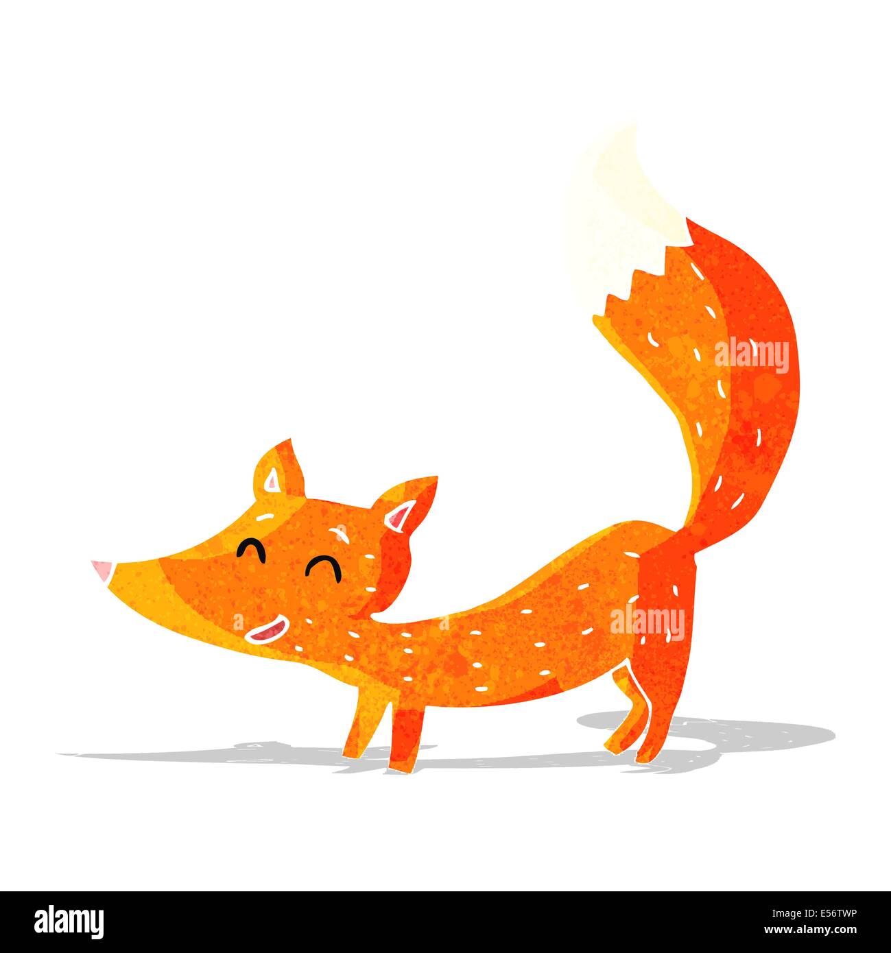 cartoon little fox Stock Vector Image & Art - Alamy
