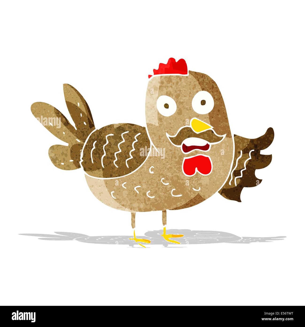 cartoon old rooster Stock Vector Image & Art - Alamy