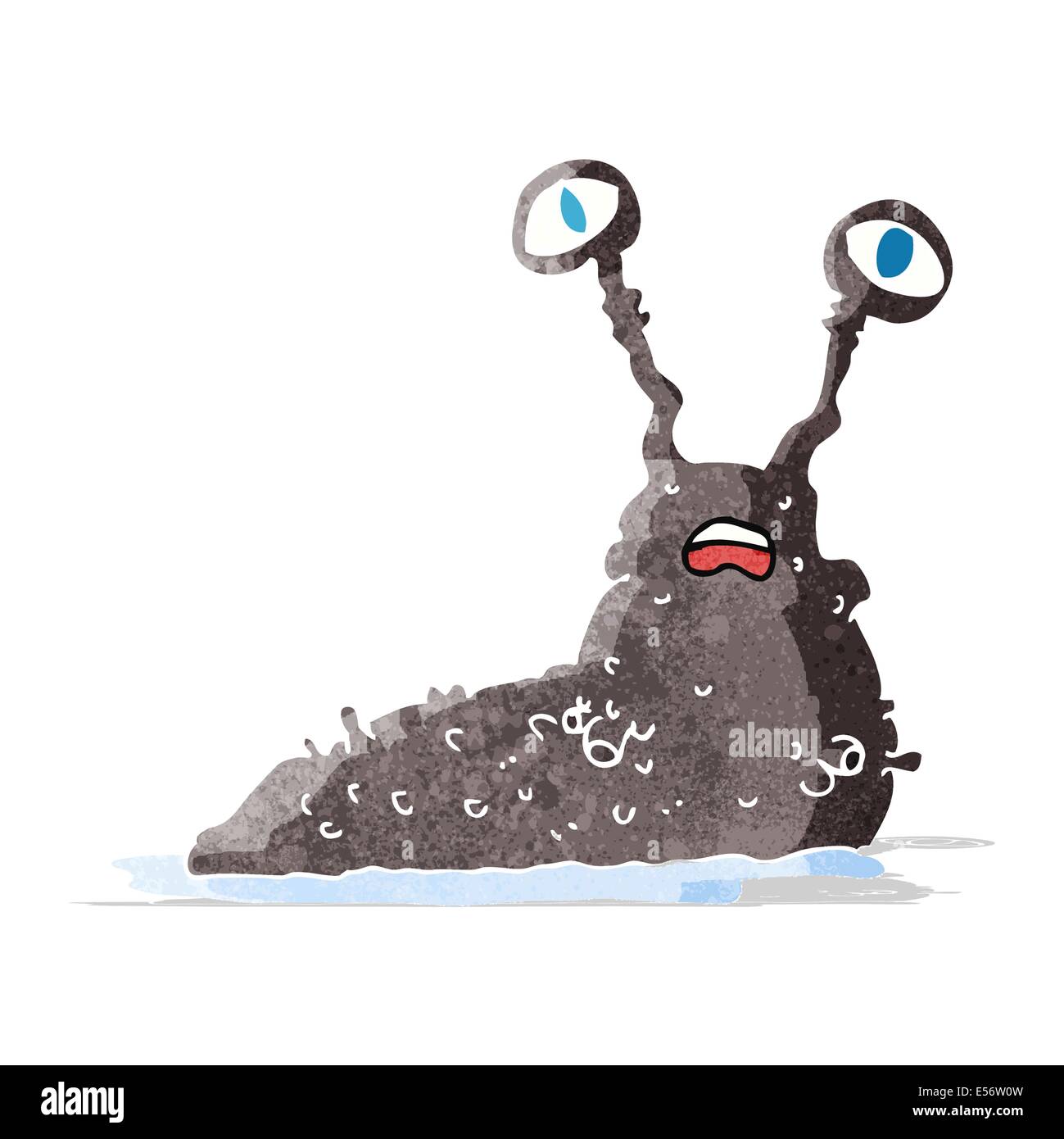 Cartoon gross slug Cut Out Stock Images & Pictures - Alamy