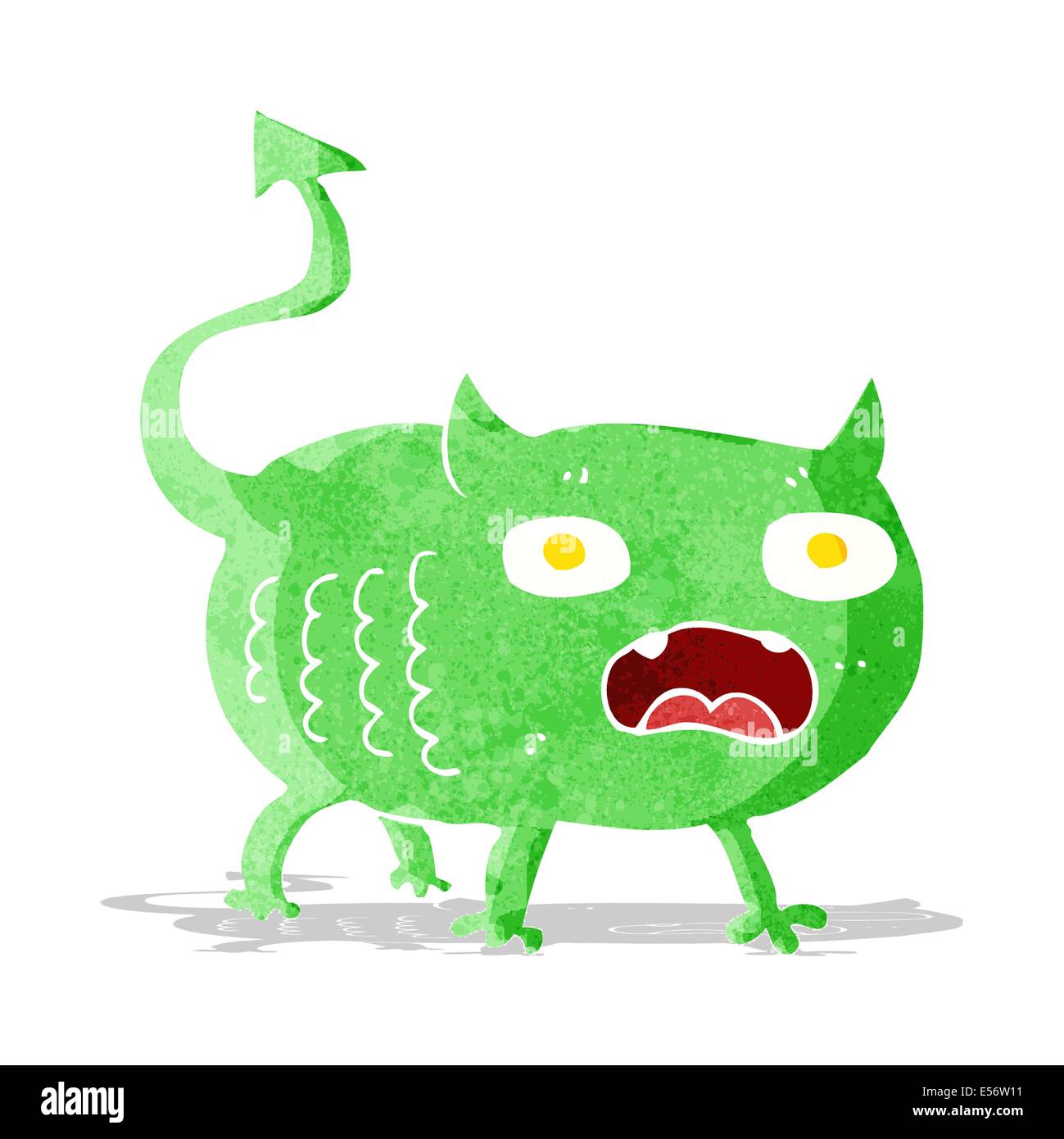 cartoon little imp Stock Vector Image & Art - Alamy