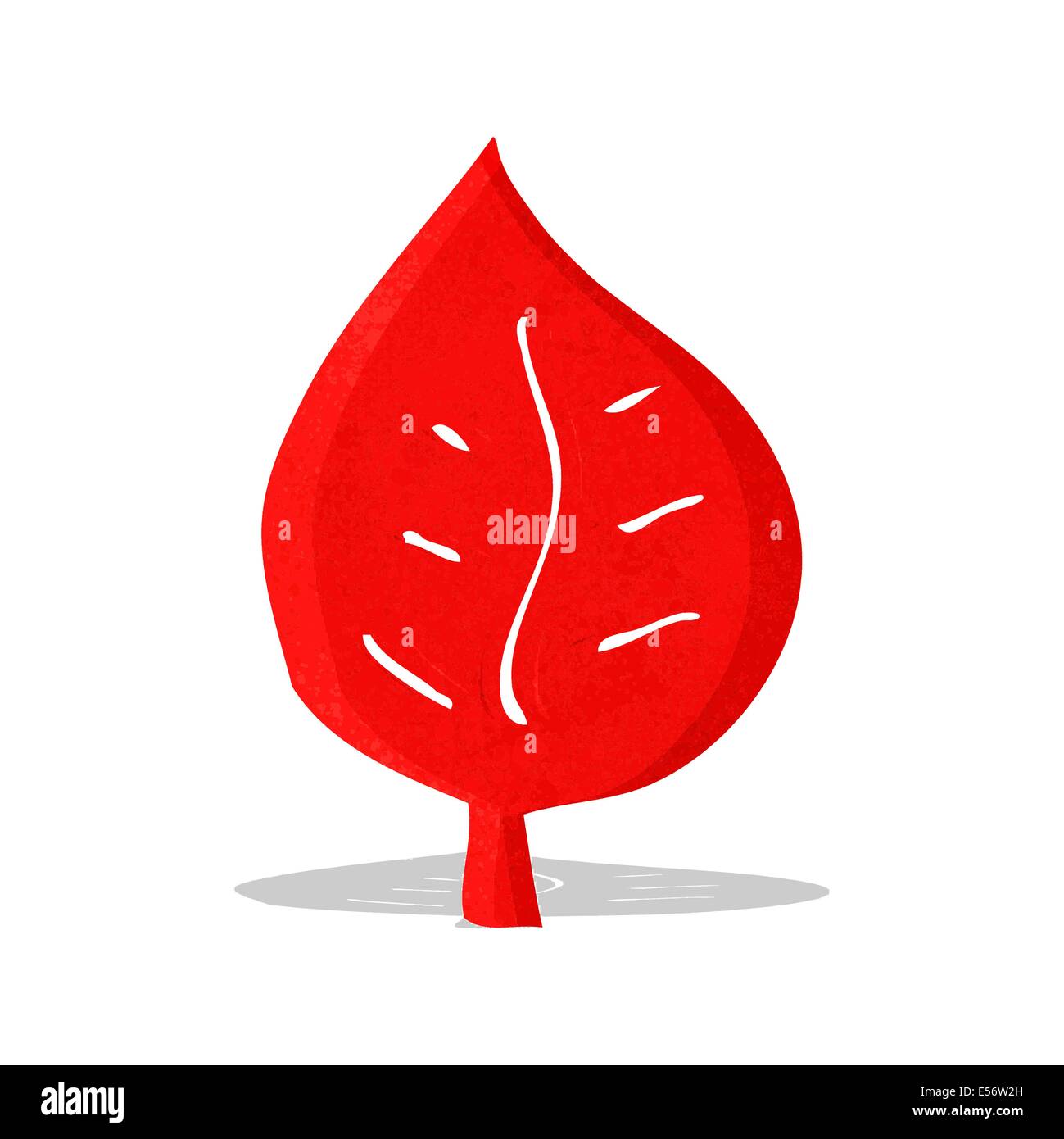 cartoon leaf symbol Stock Vector Image & Art - Alamy