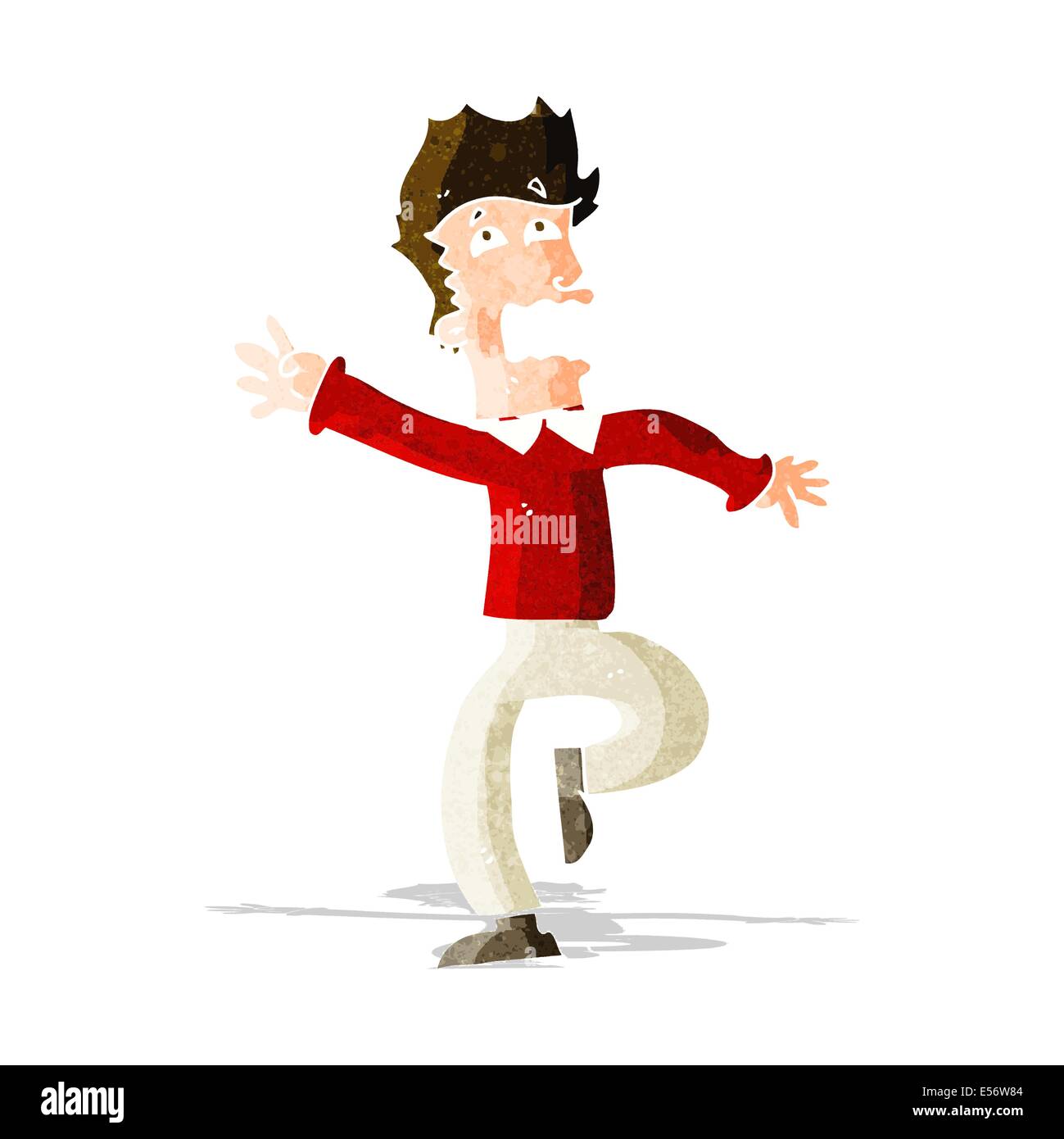 cartoon man panicking Stock Vector Image & Art - Alamy