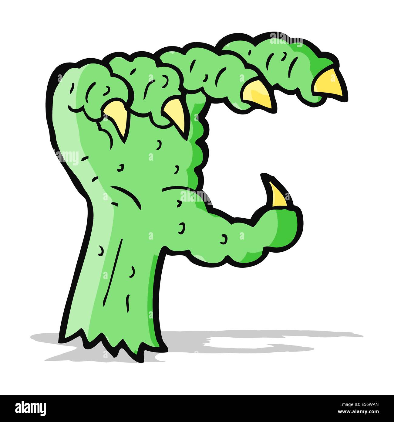 cartoon monster claw Stock Vector Image & Art - Alamy