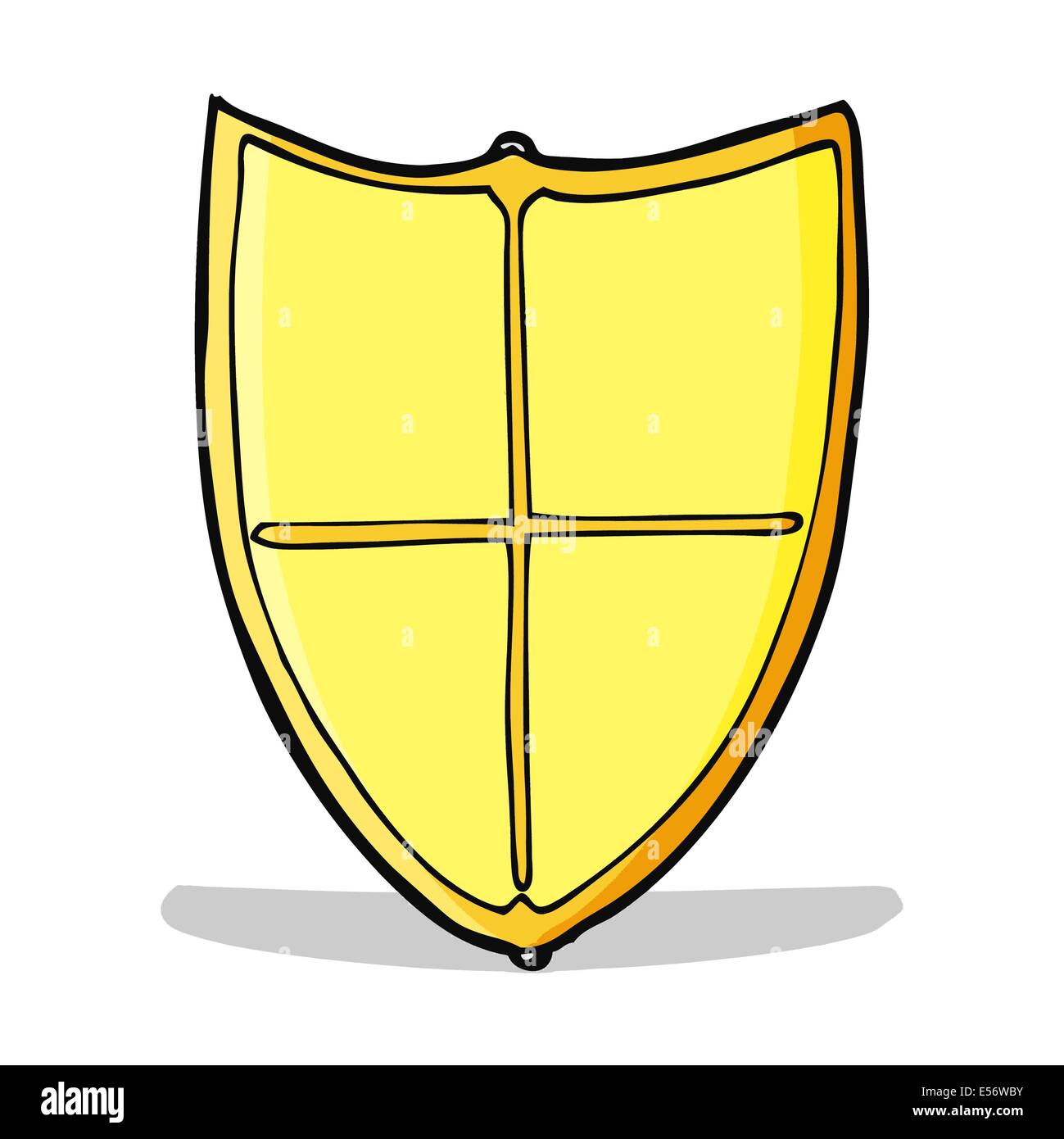 cartoon heraldic shield Stock Vector Image & Art - Alamy
