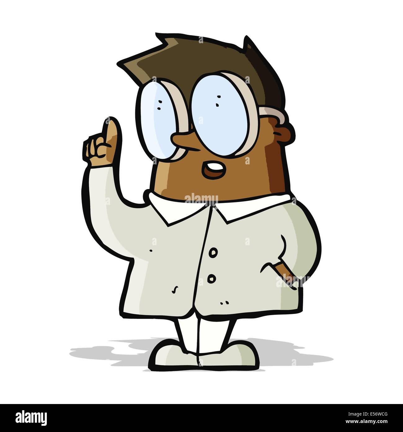 Cartoon scientist hi-res stock photography and images - Alamy