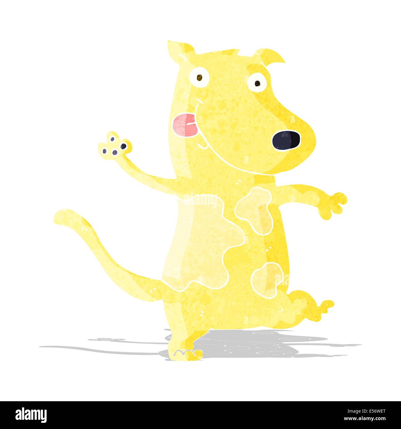 cartoon happy dog Stock Vector Image & Art - Alamy