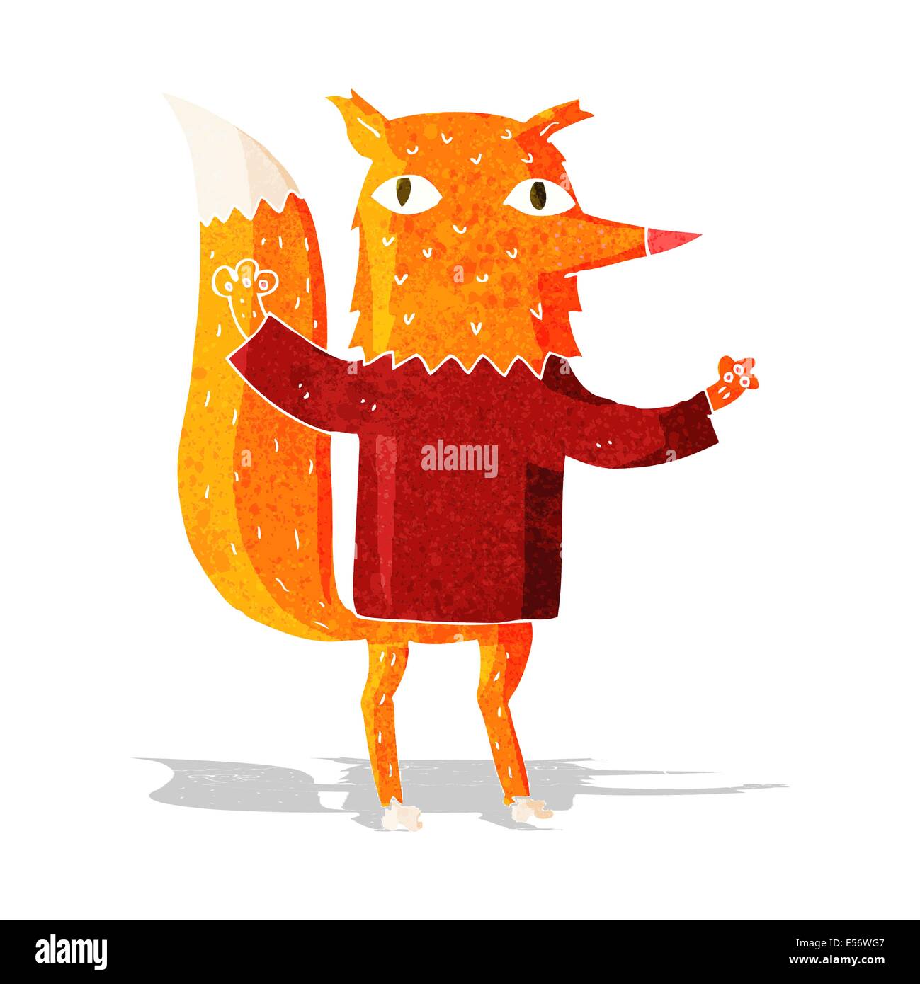 Quirky fox Cut Out Stock Images & Pictures - Alamy