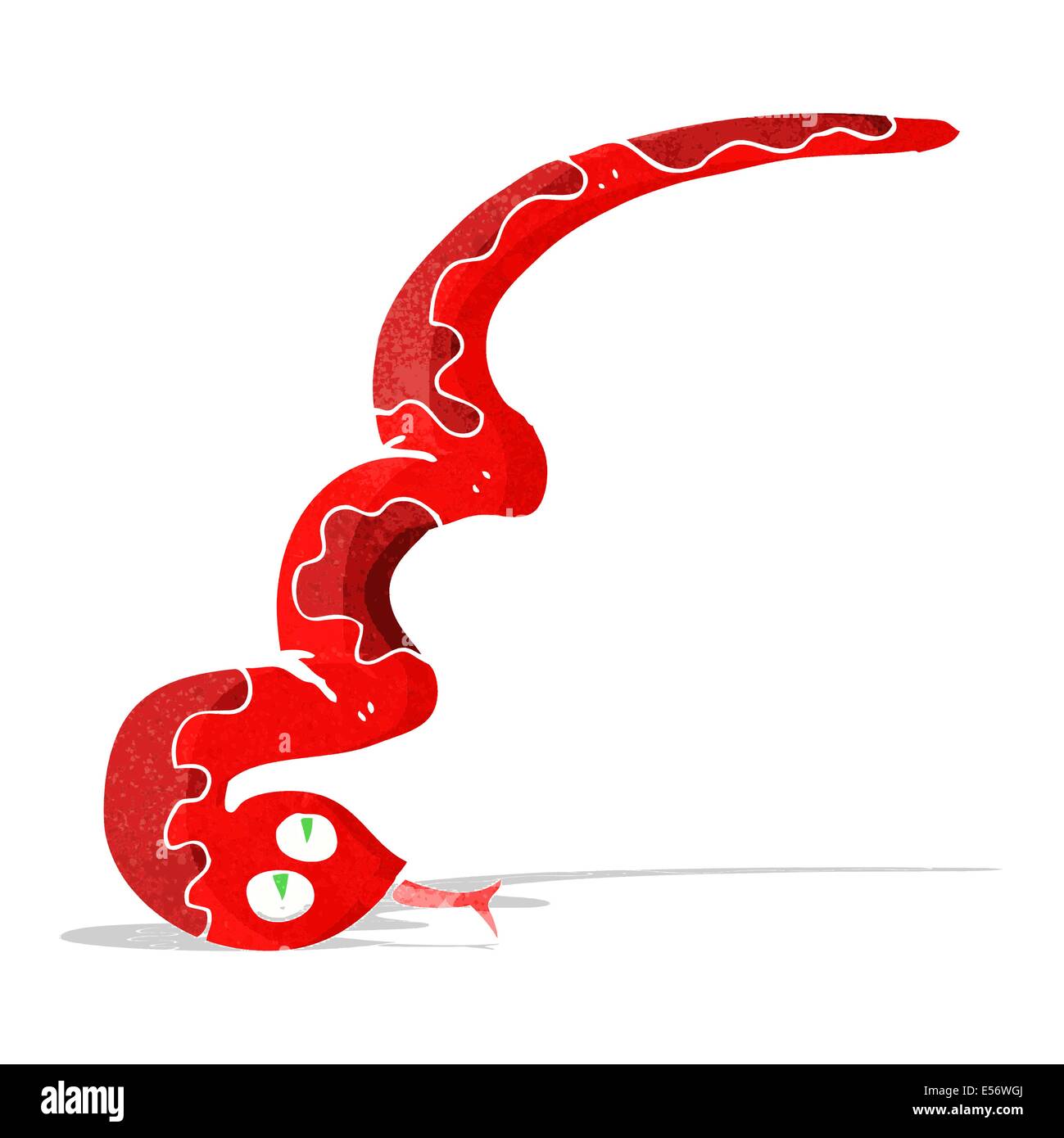 cartoon hissing snake Stock Vector Image & Art - Alamy