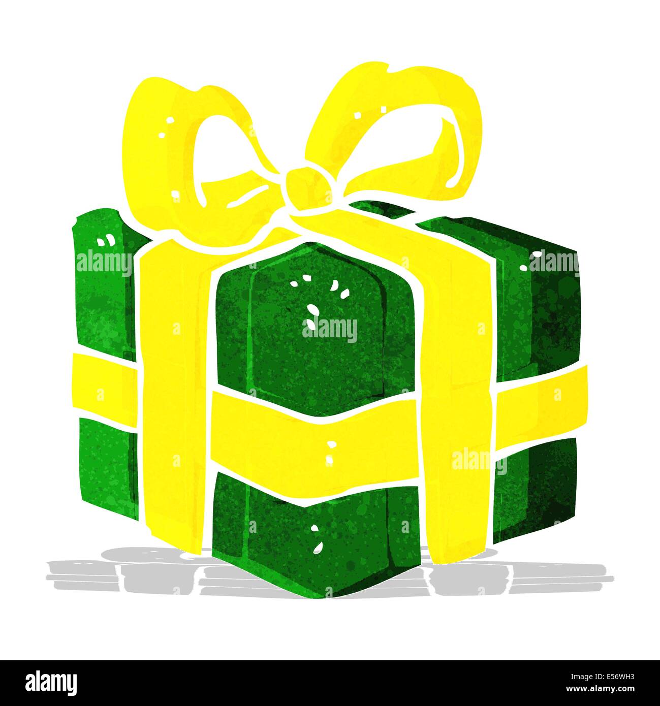 cartoon christmas present Stock Vector Image & Art - Alamy