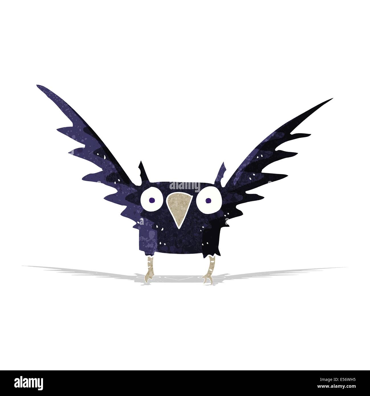 cartoon spooky bird Stock Vector Image & Art - Alamy