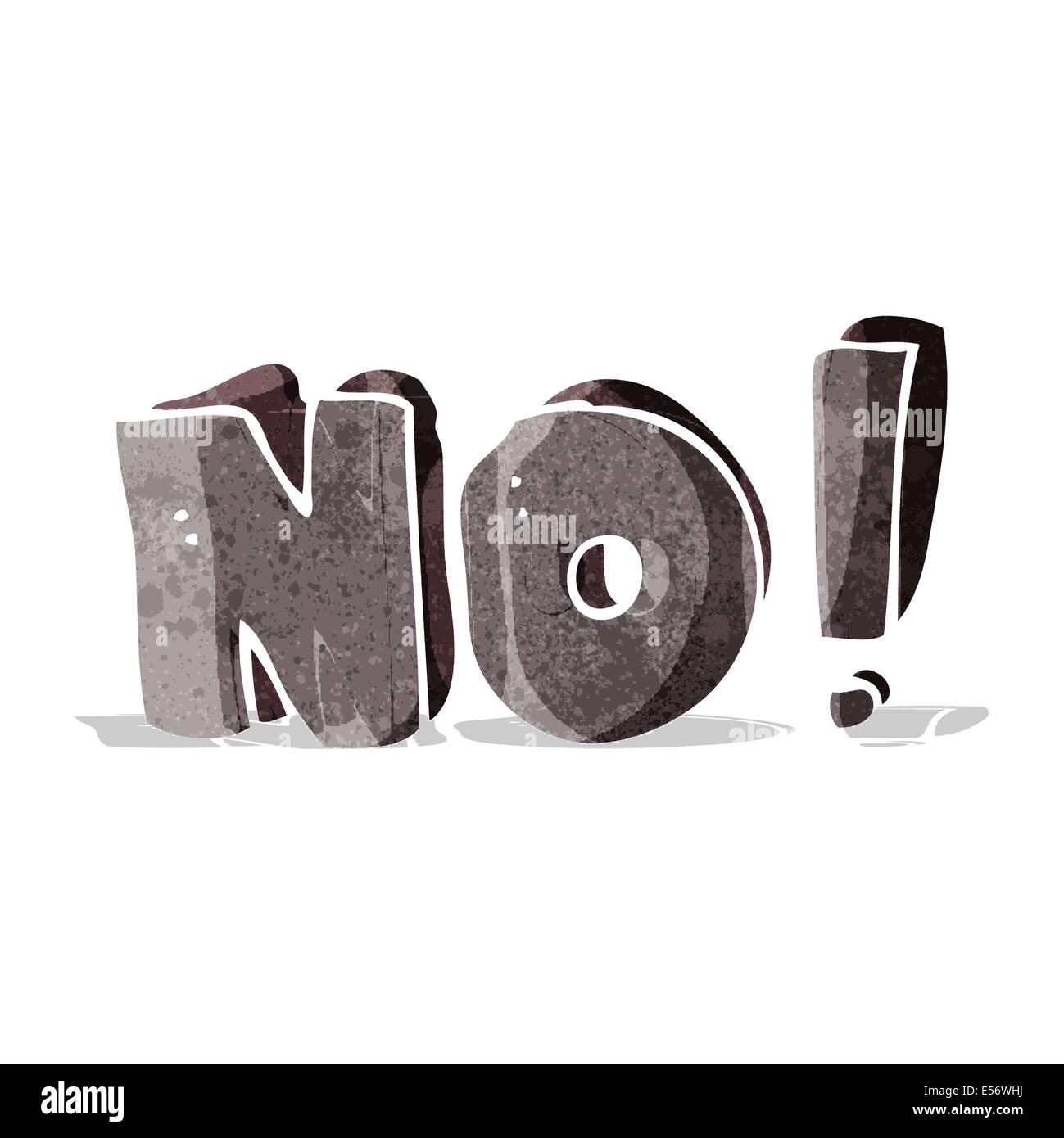 cartoon no symbol Stock Vector Image & Art - Alamy