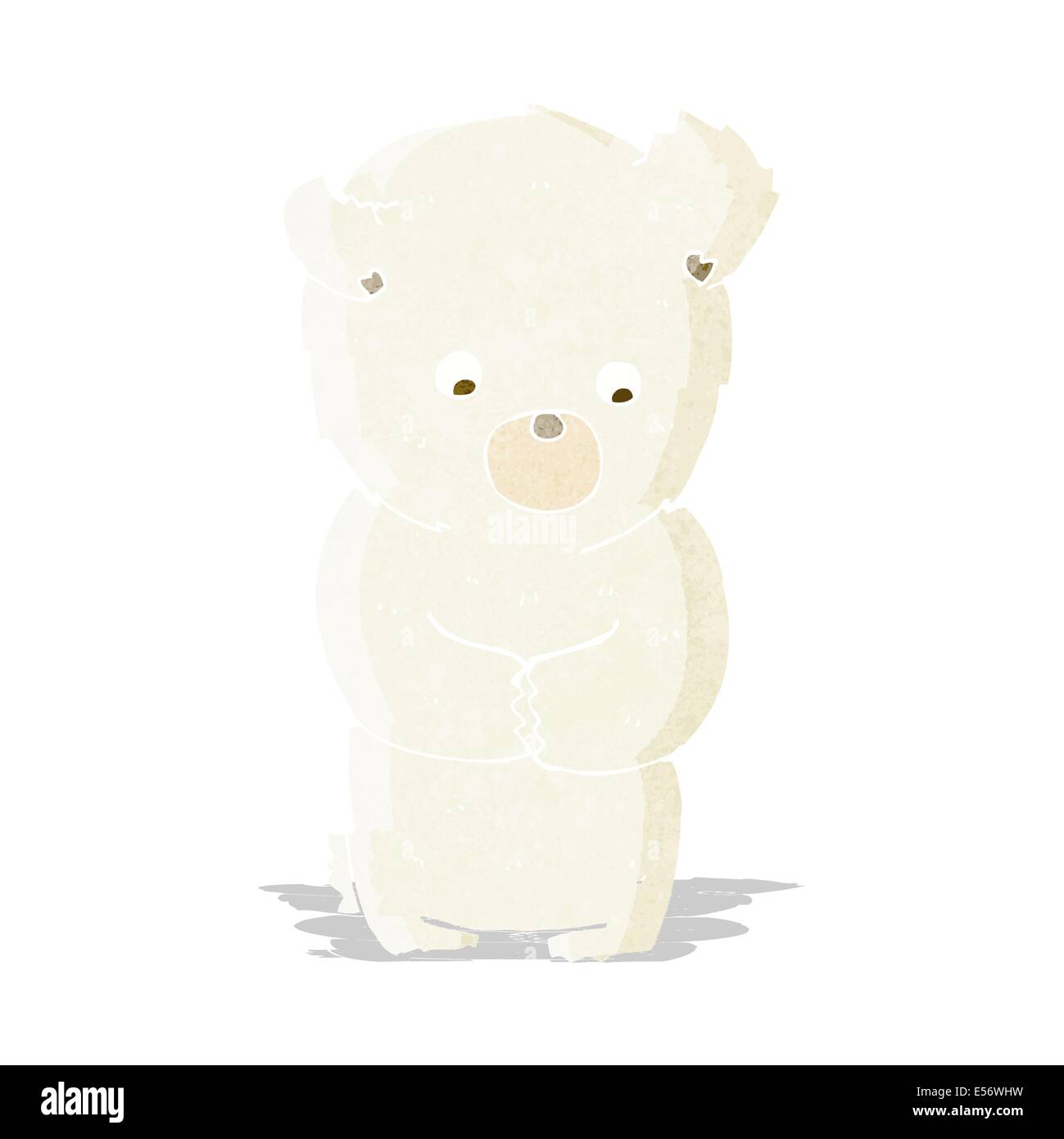cute cartoon polar bear Stock Vector Image & Art - Alamy