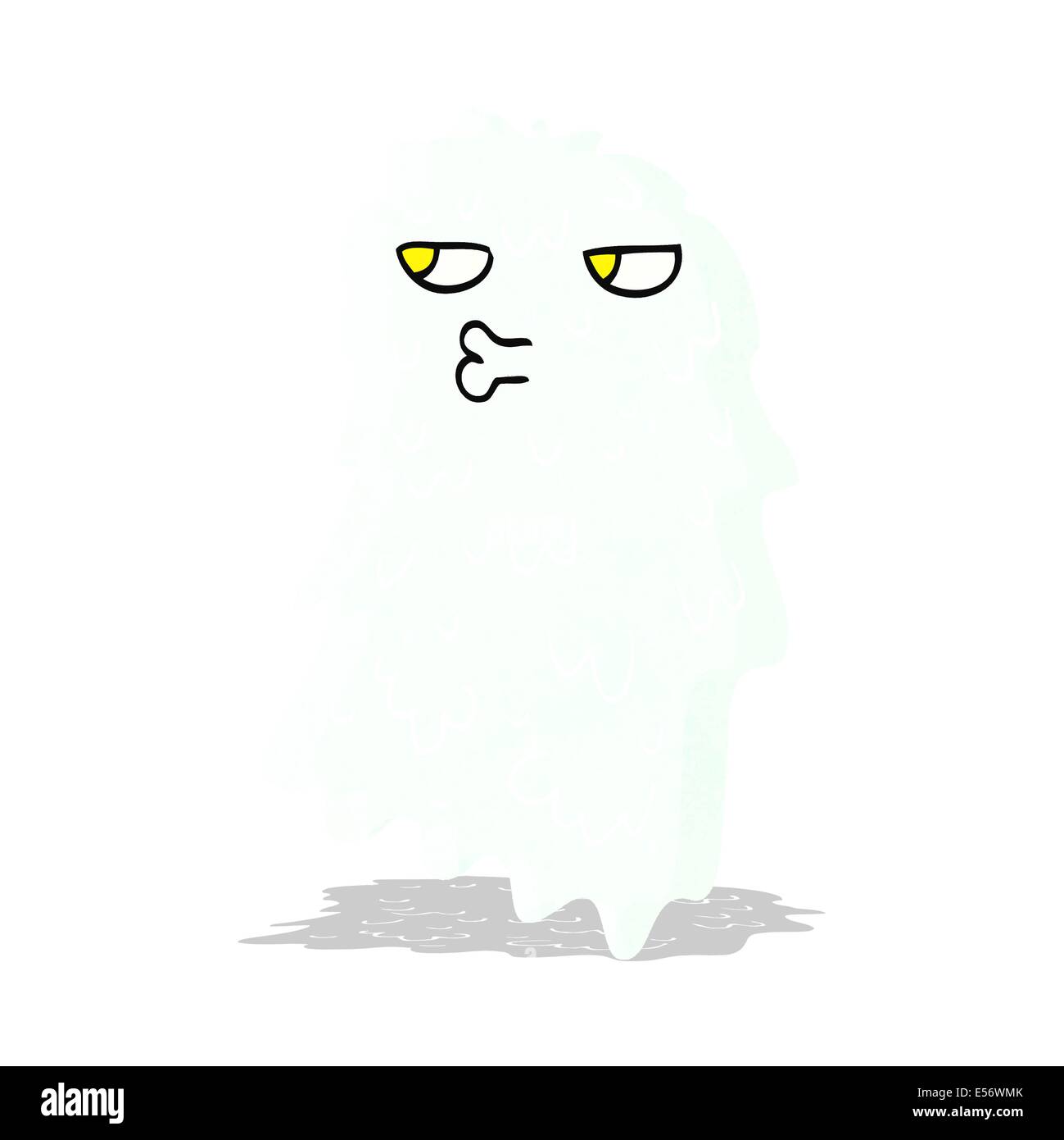 cartoon gross ghost Stock Vector Image & Art - Alamy