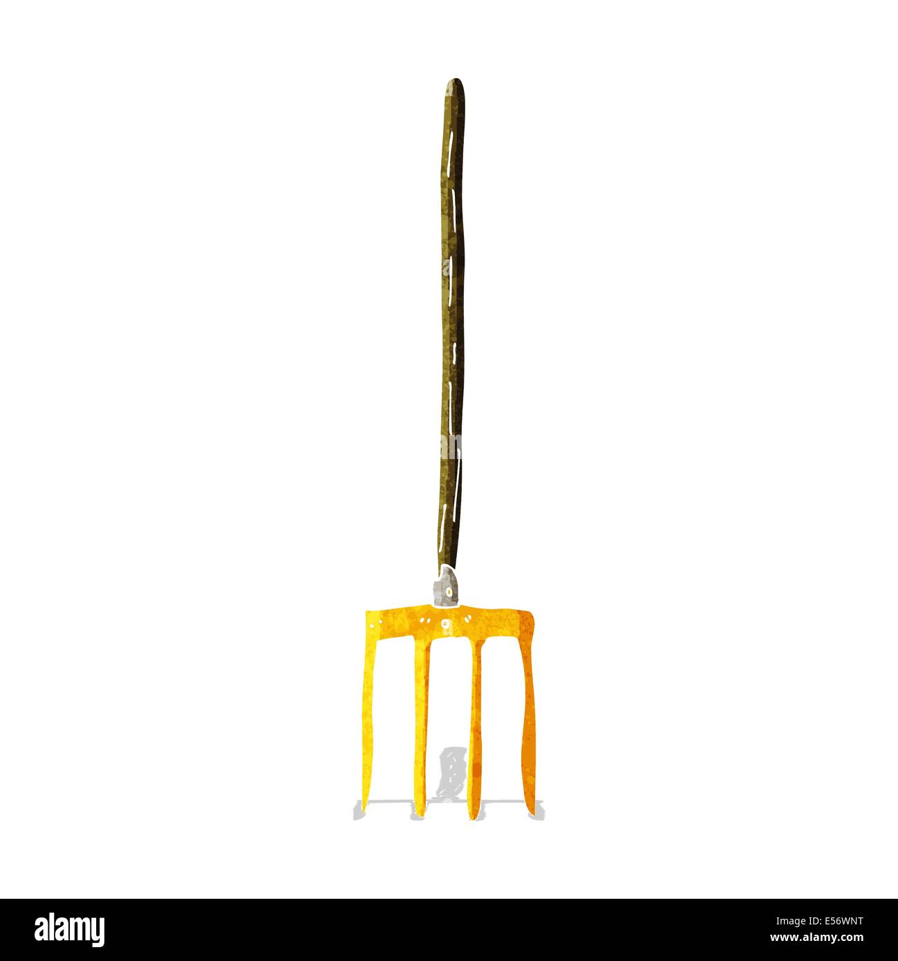 cartoon pitch fork Stock Vector Image & Art - Alamy