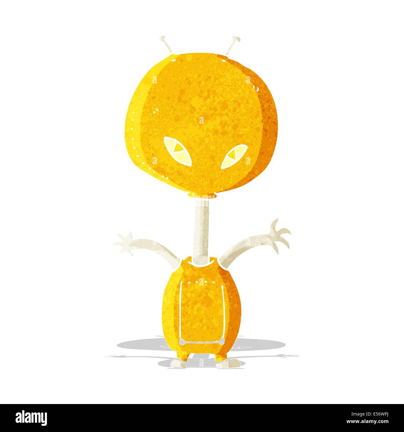 cartoon space alien Stock Vector Image & Art - Alamy