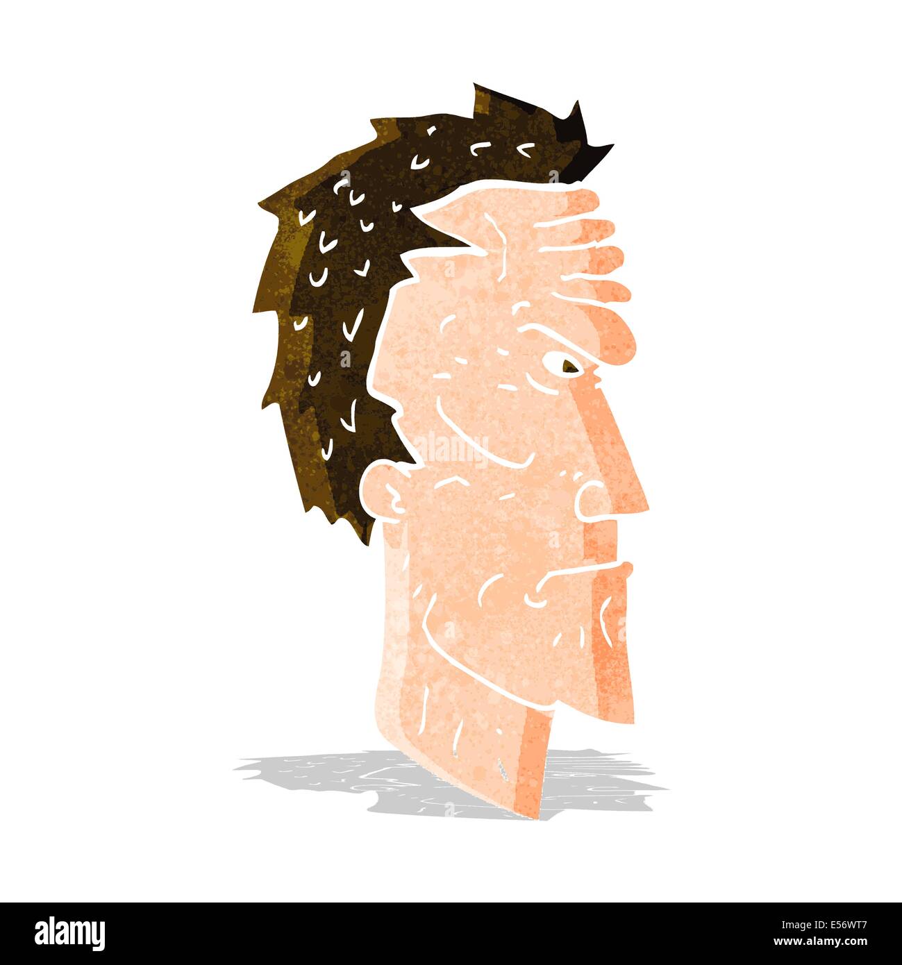 cartoon angry face Stock Vector Image & Art - Alamy