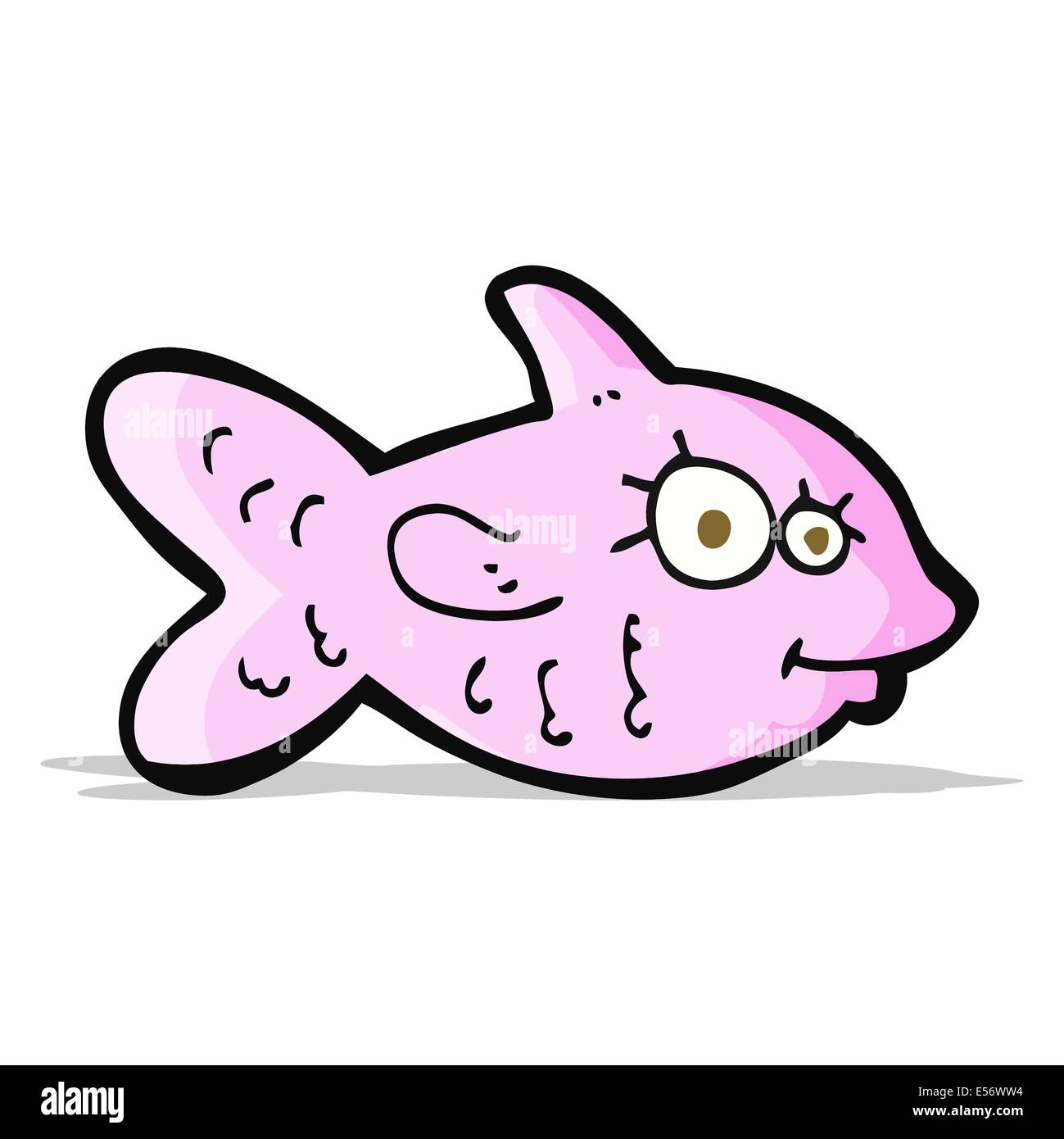 cartoon happy fish Stock Vector Image & Art - Alamy