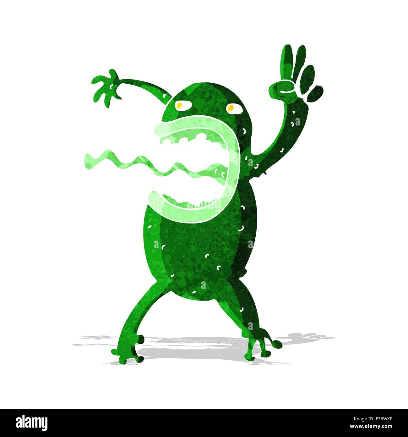 cartoon crazy frog Stock Vector Image & Art - Alamy