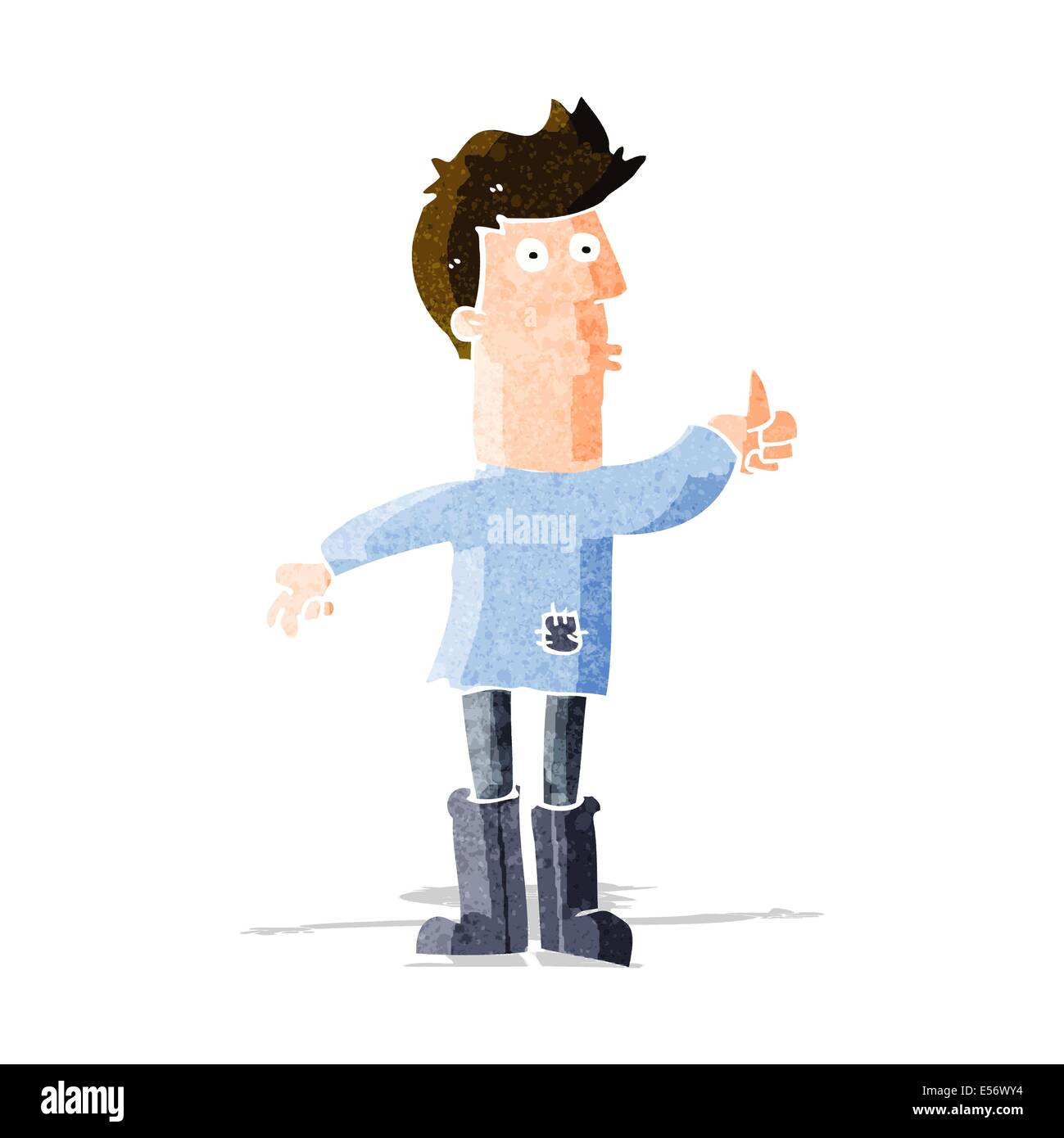 cartoon poor man Stock Vector Image & Art - Alamy