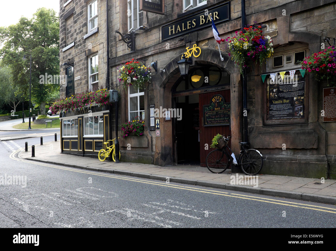 hales bar is reputedly the oldest bar in Harrogate, North Yorkshire ...