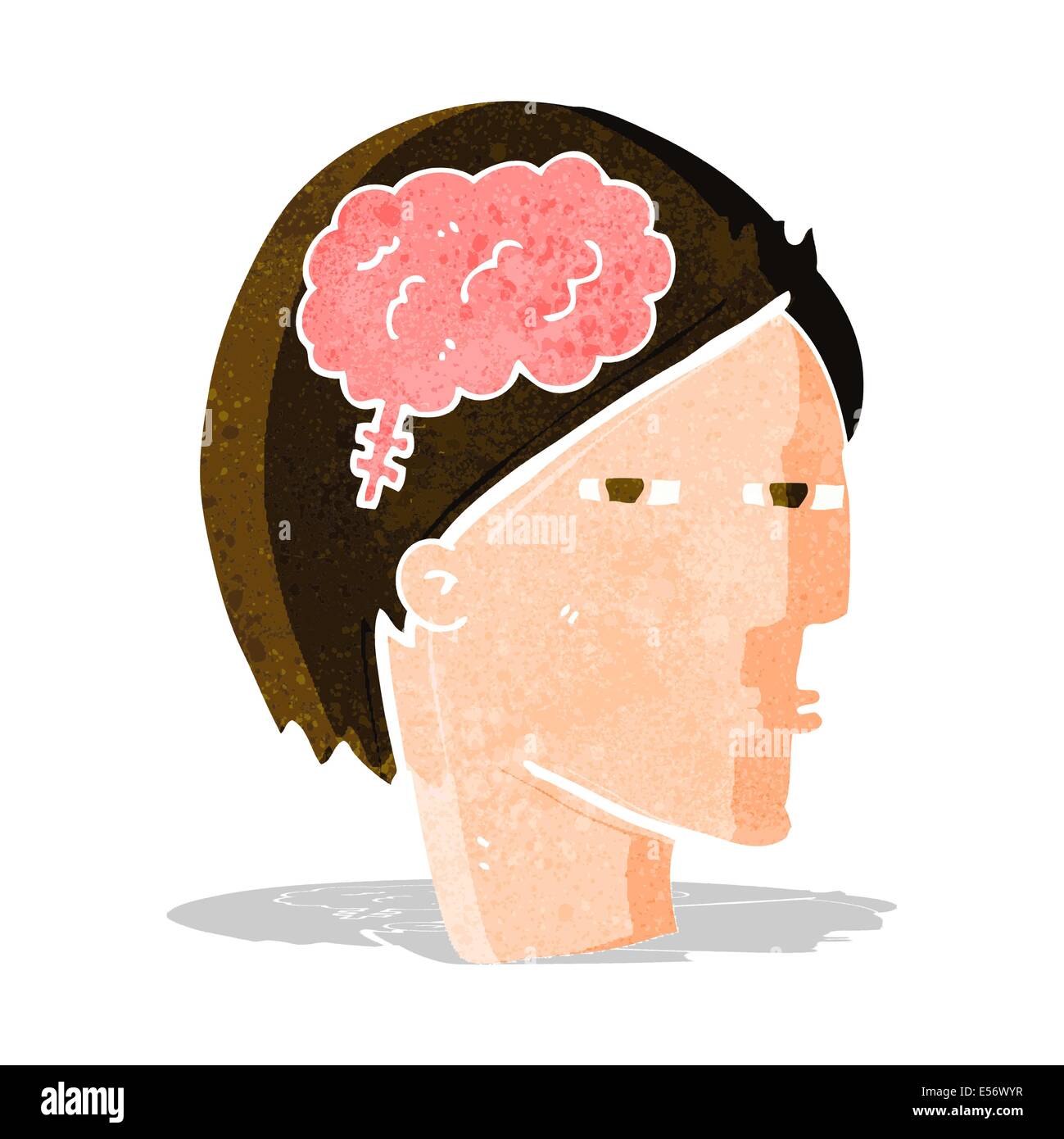 cartoon man thinking carefully Stock Vector Image & Art - Alamy