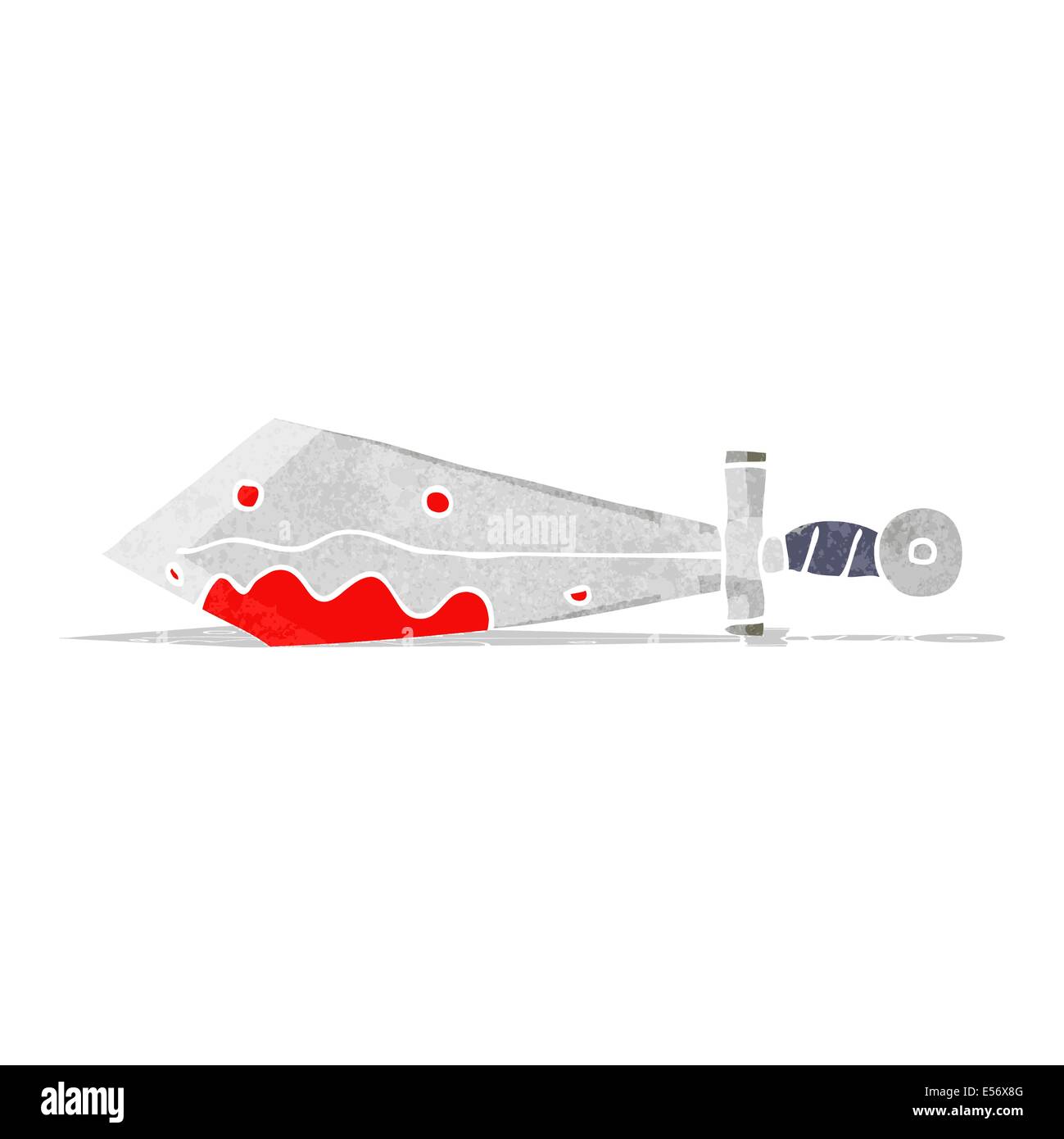 Cartoon bloody sword Stock Vector Images - Alamy