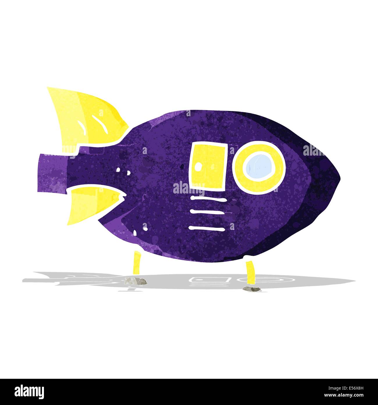 cartoon space rocket Stock Vector Image & Art - Alamy