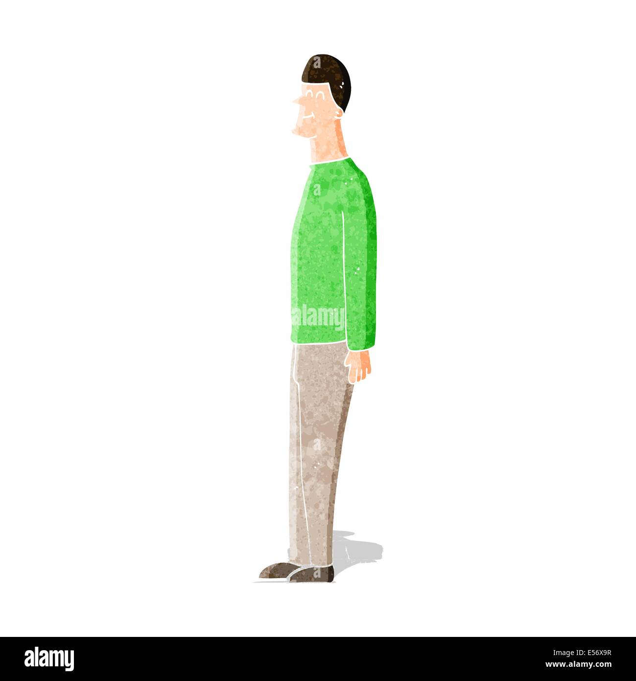 cartoon tall man Stock Vector Image & Art - Alamy