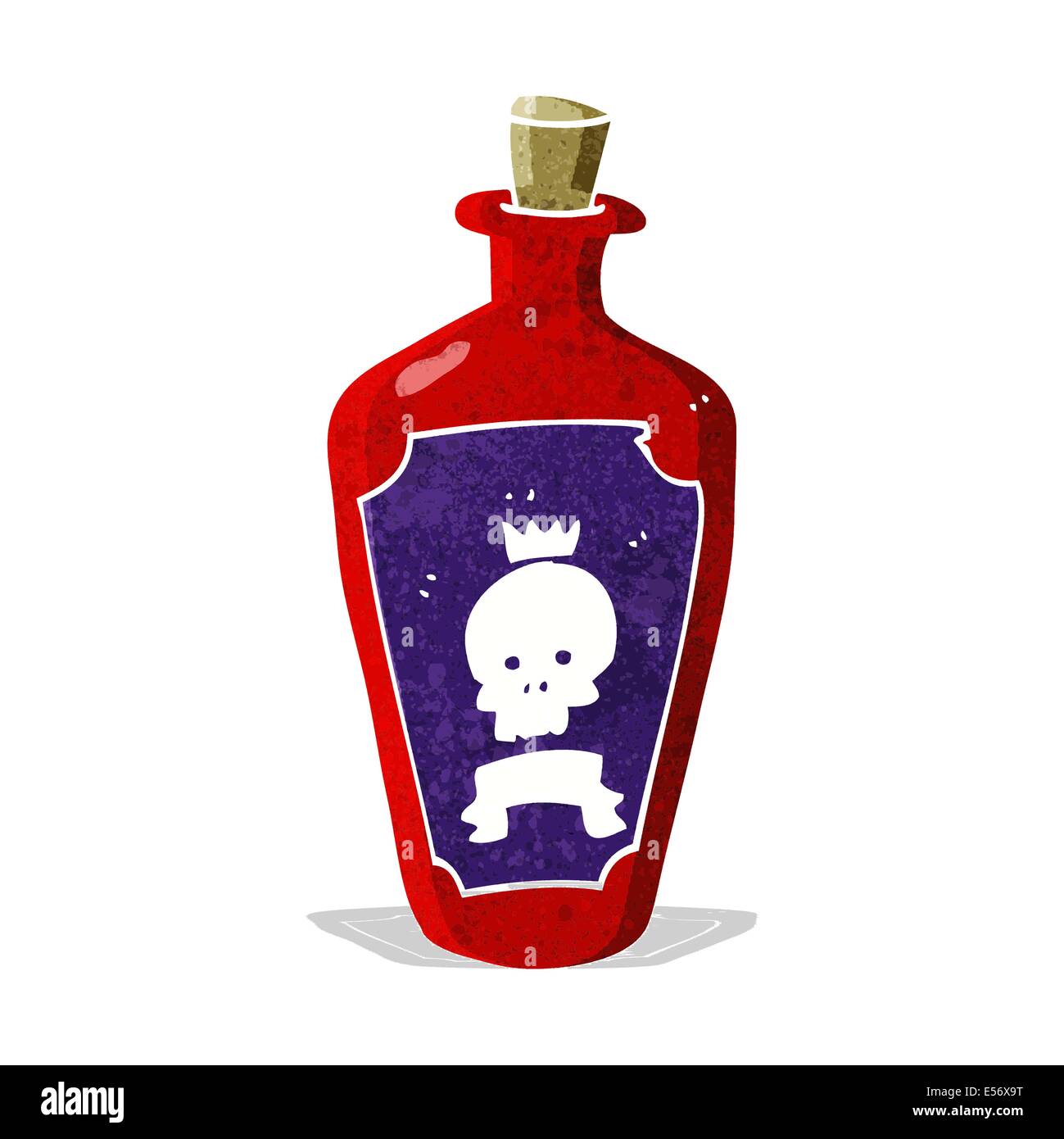 Cartoon vial poison Cut Out Stock Images & Pictures - Alamy