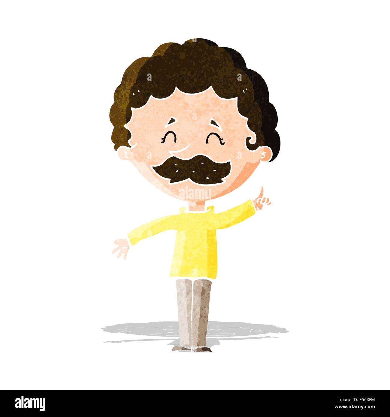 cartoon man with idea Stock Vector Image & Art - Alamy