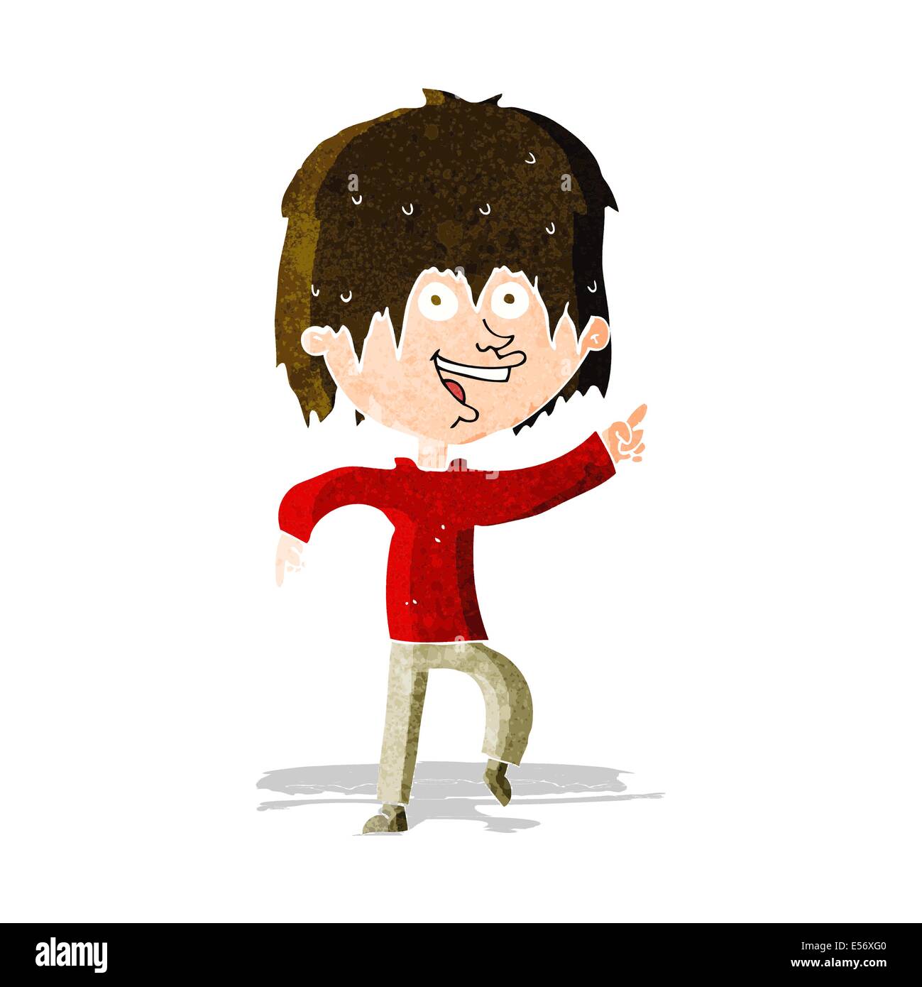 cartoon happy boy Stock Vector Image & Art - Alamy