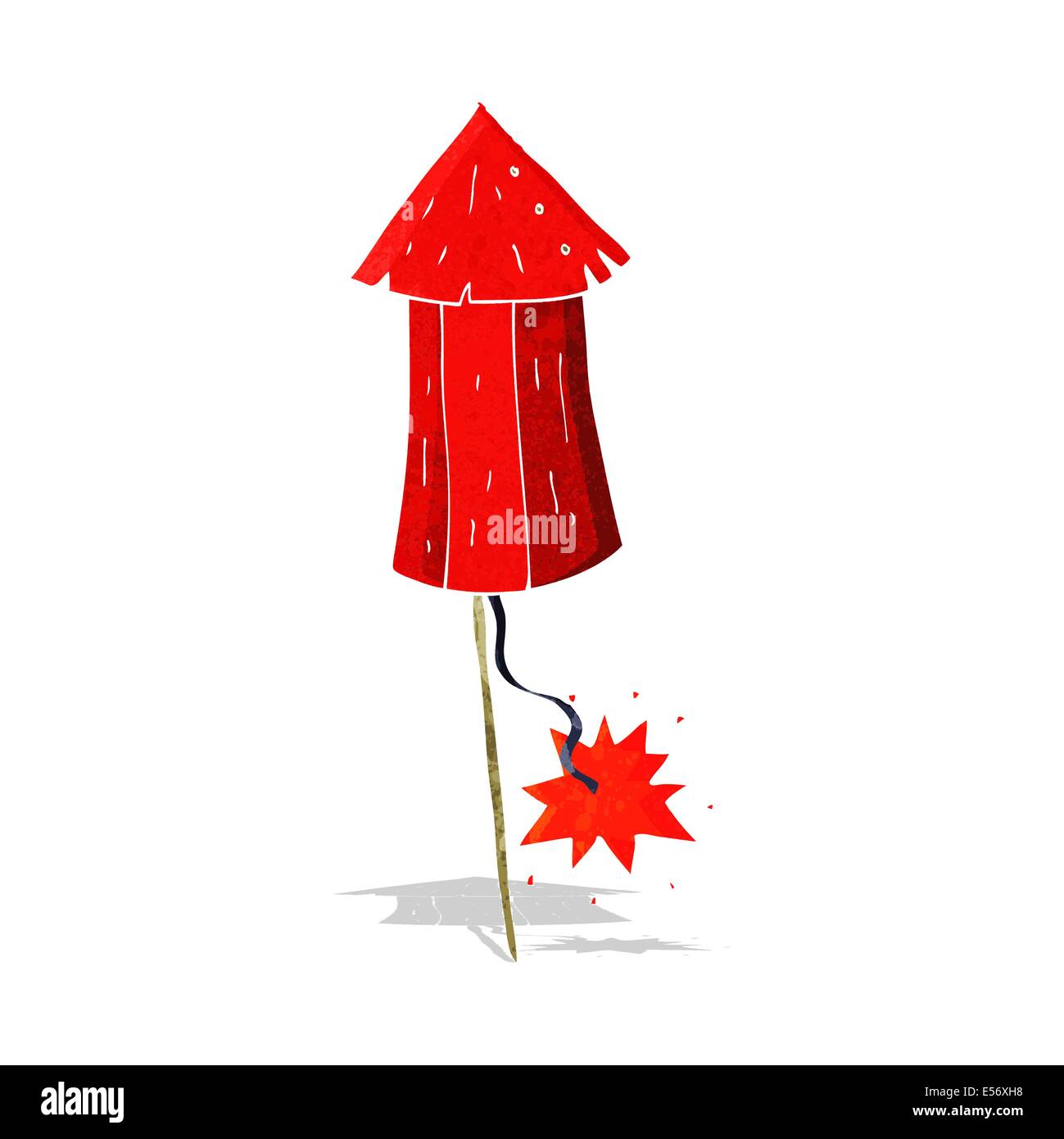 Cartoon old wood rocket hi-res stock photography and images - Alamy