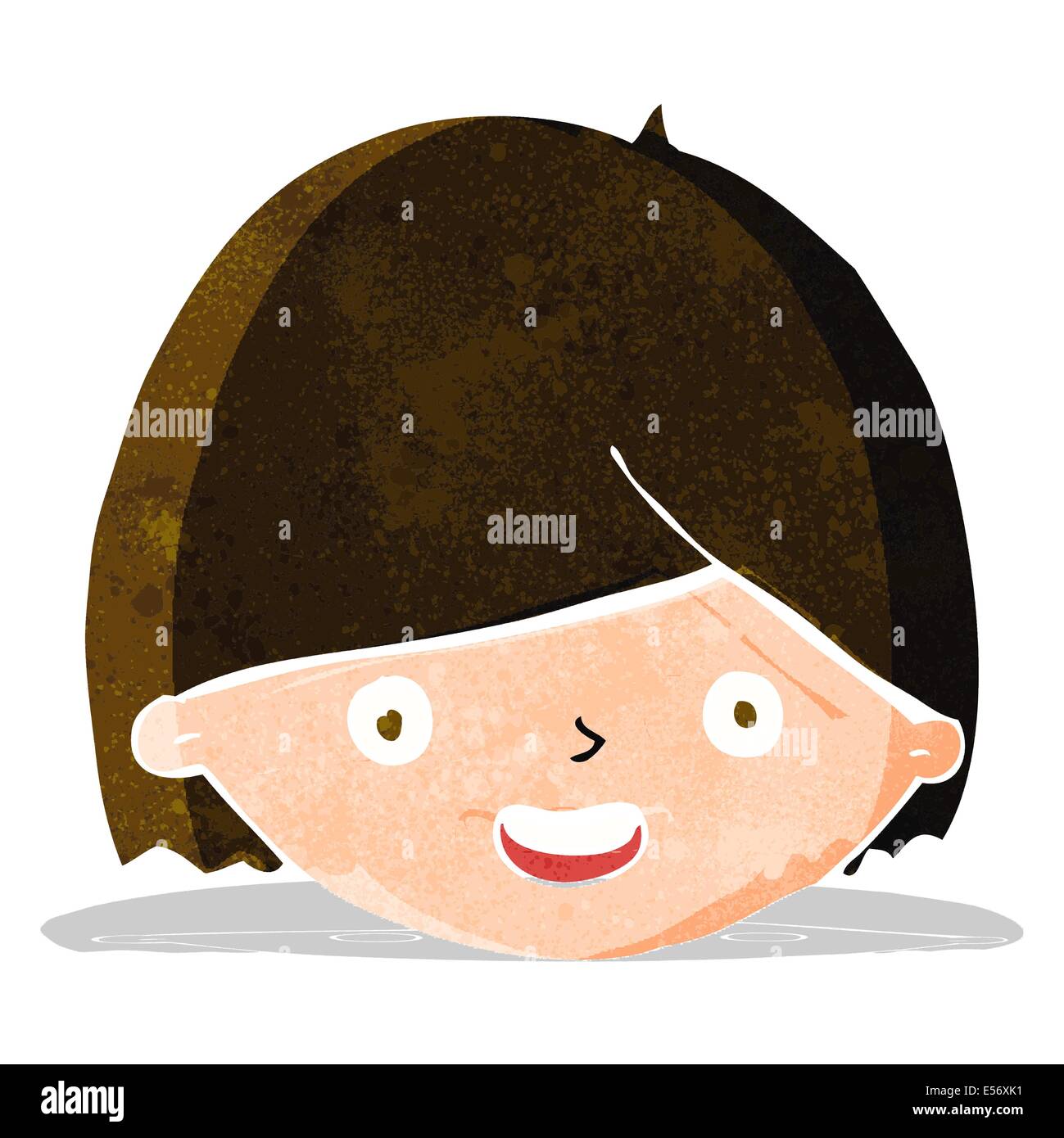 cartoon happy face Stock Vector Image & Art - Alamy