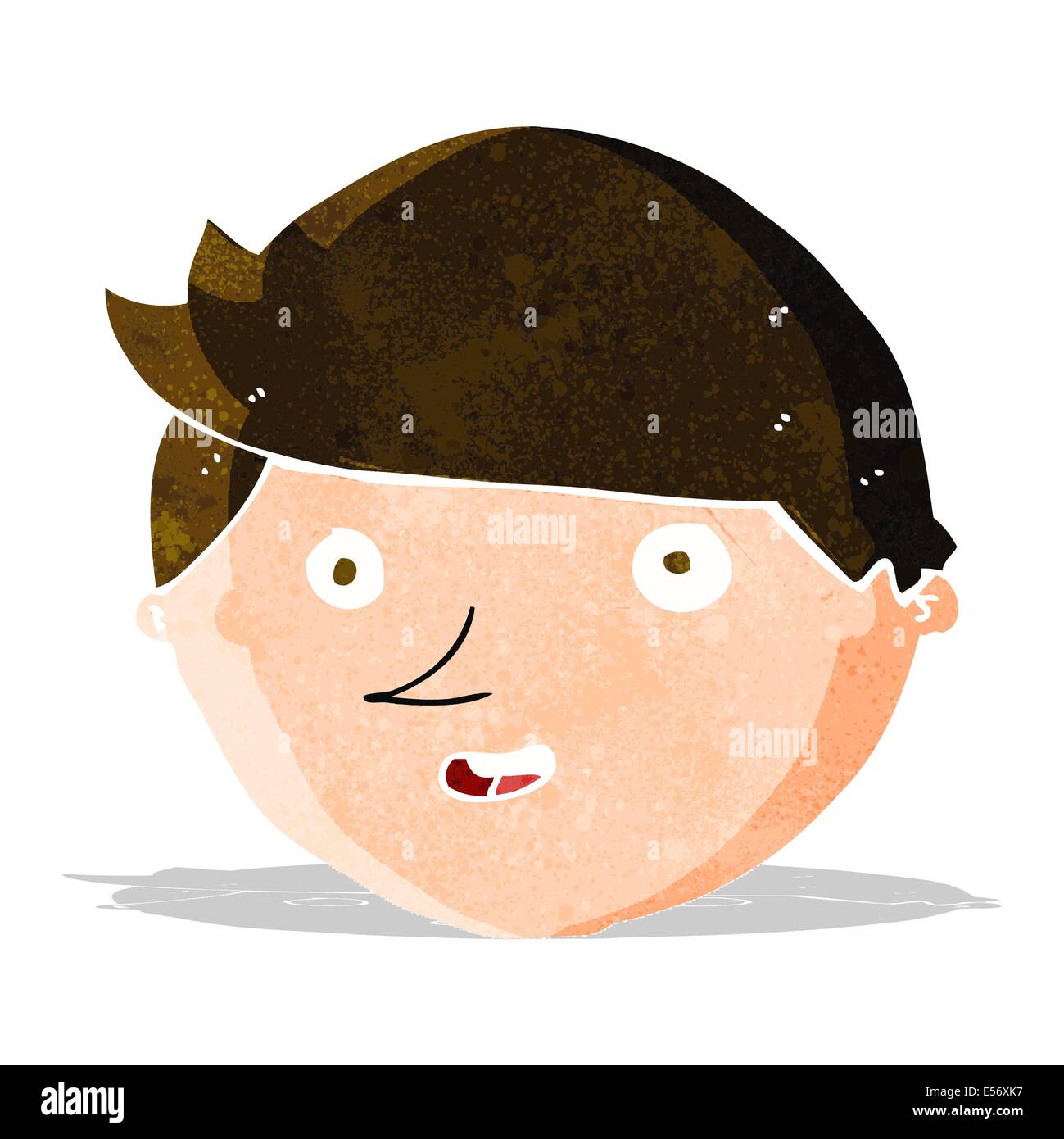 cartoon happy face Stock Vector Image & Art - Alamy