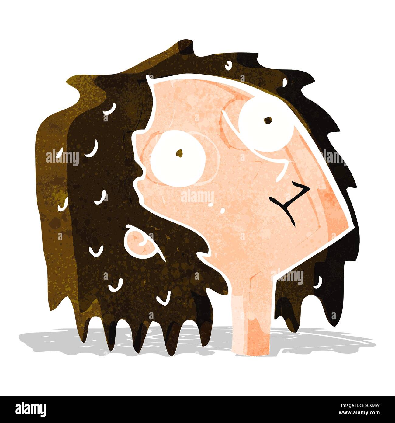 cartoon staring woman Stock Vector Image & Art - Alamy