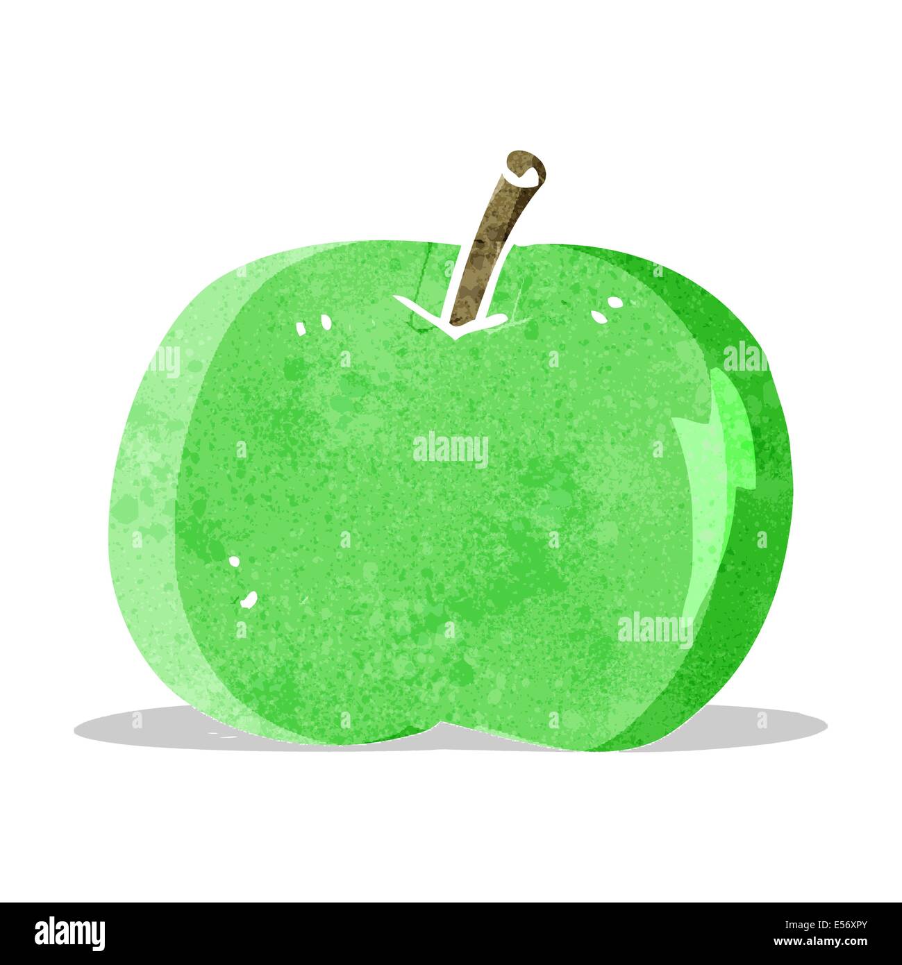 cartoon shiny apple Stock Vector Image & Art - Alamy