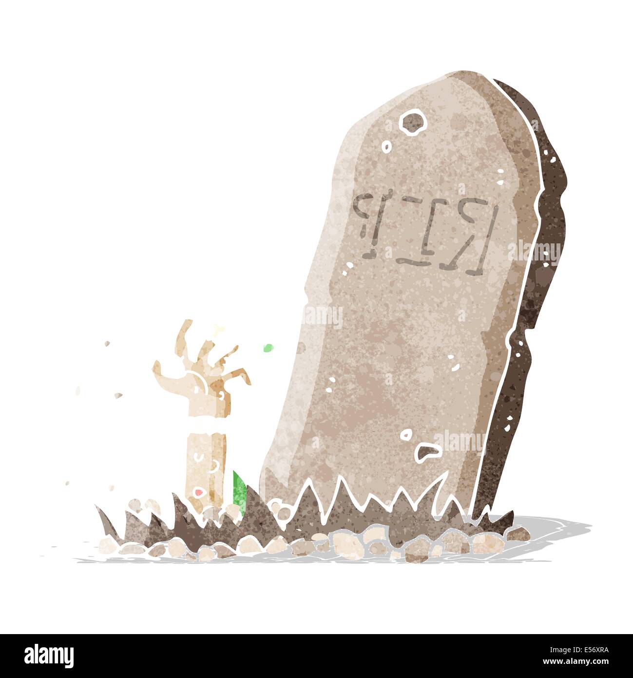 Hand rising from grave Cut Out Stock Images & Pictures - Alamy