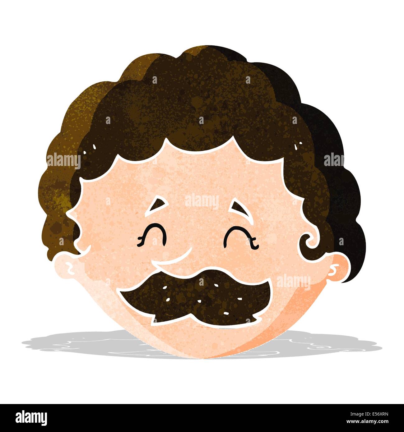 cartoon man with mustache Stock Vector Image & Art - Alamy