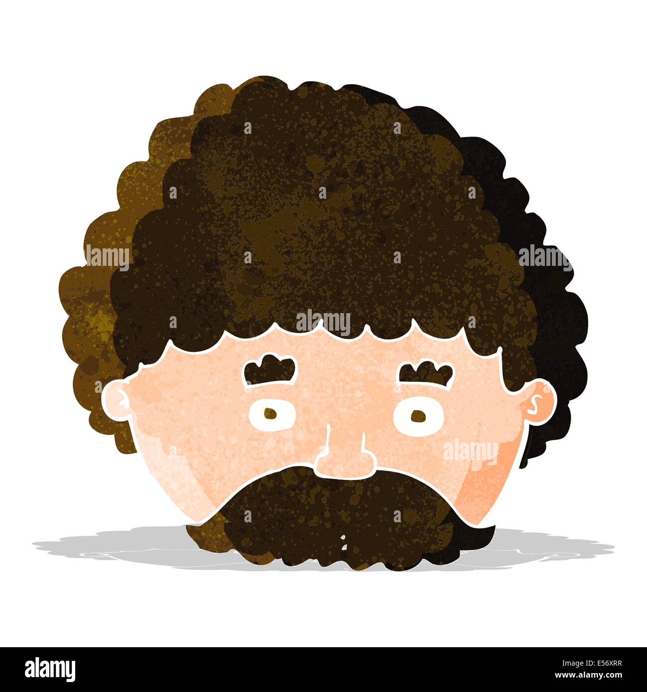 cartoon man with mustache Stock Vector Image & Art - Alamy